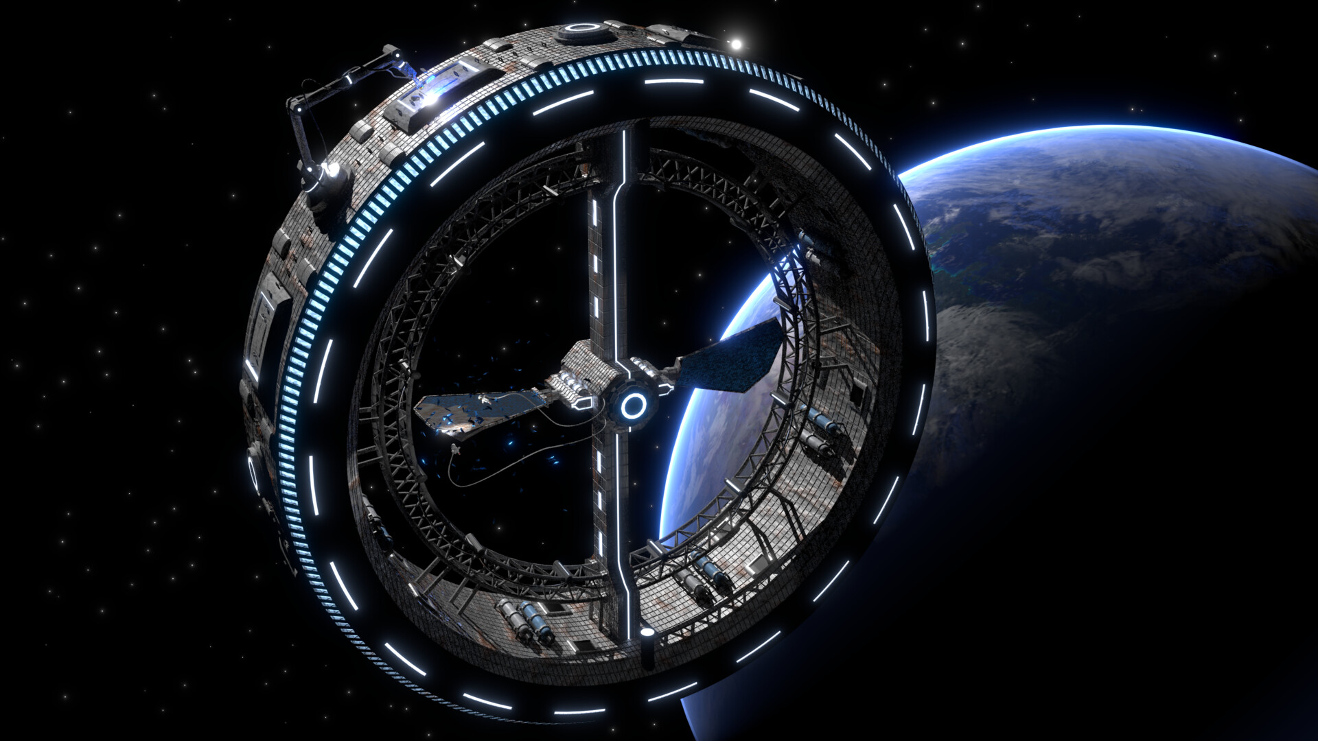 ArtStation - Orbital Space Station