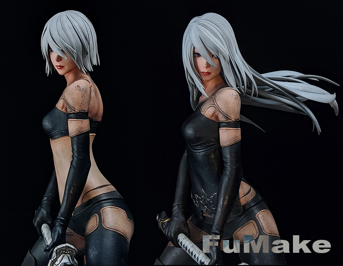 FuMake - NieR:Automata YoRHa A2 3D Printing Figurine