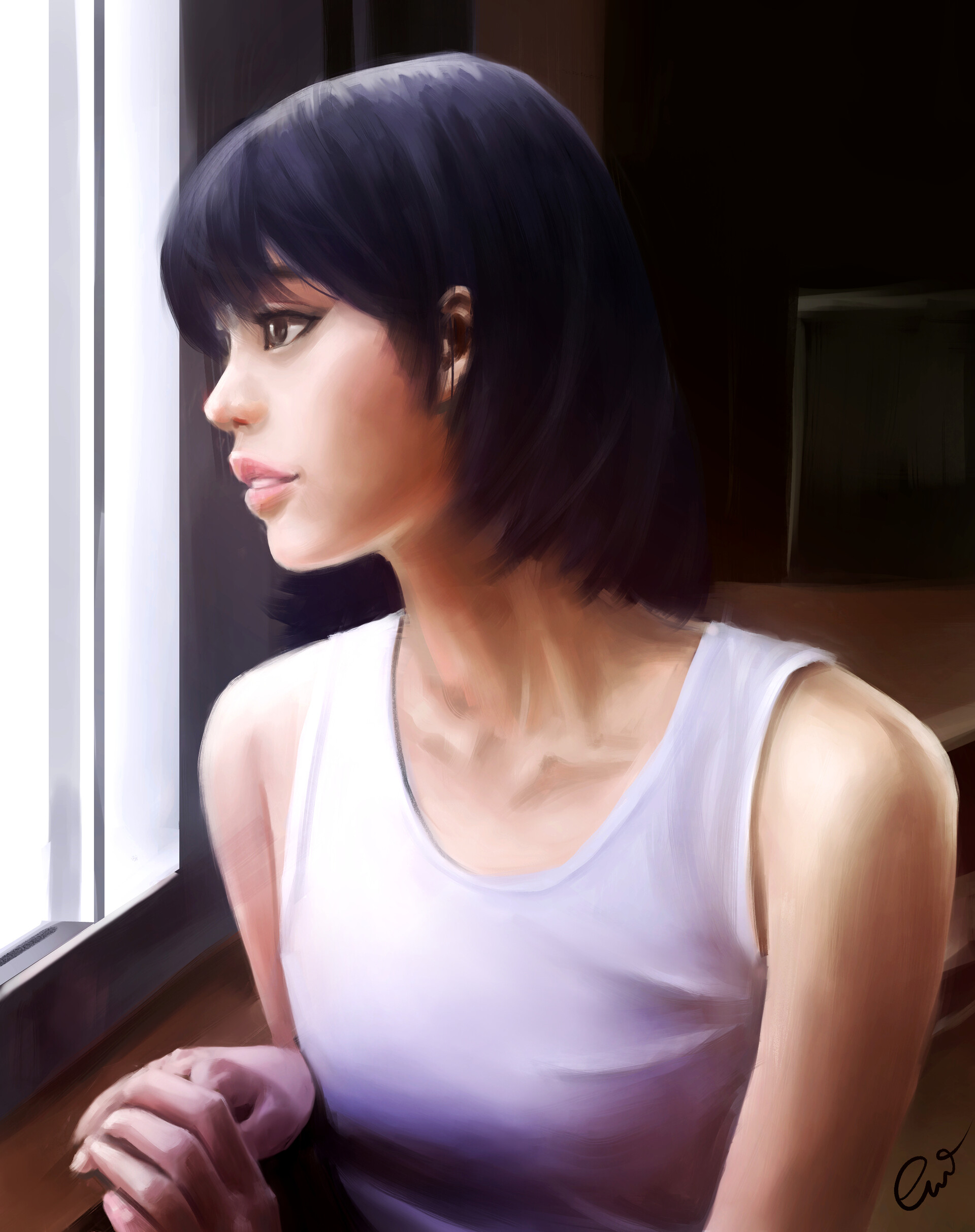 ArtStation - Daily Practice # 21 Semi Realism / Model by Yurina Hirate ...