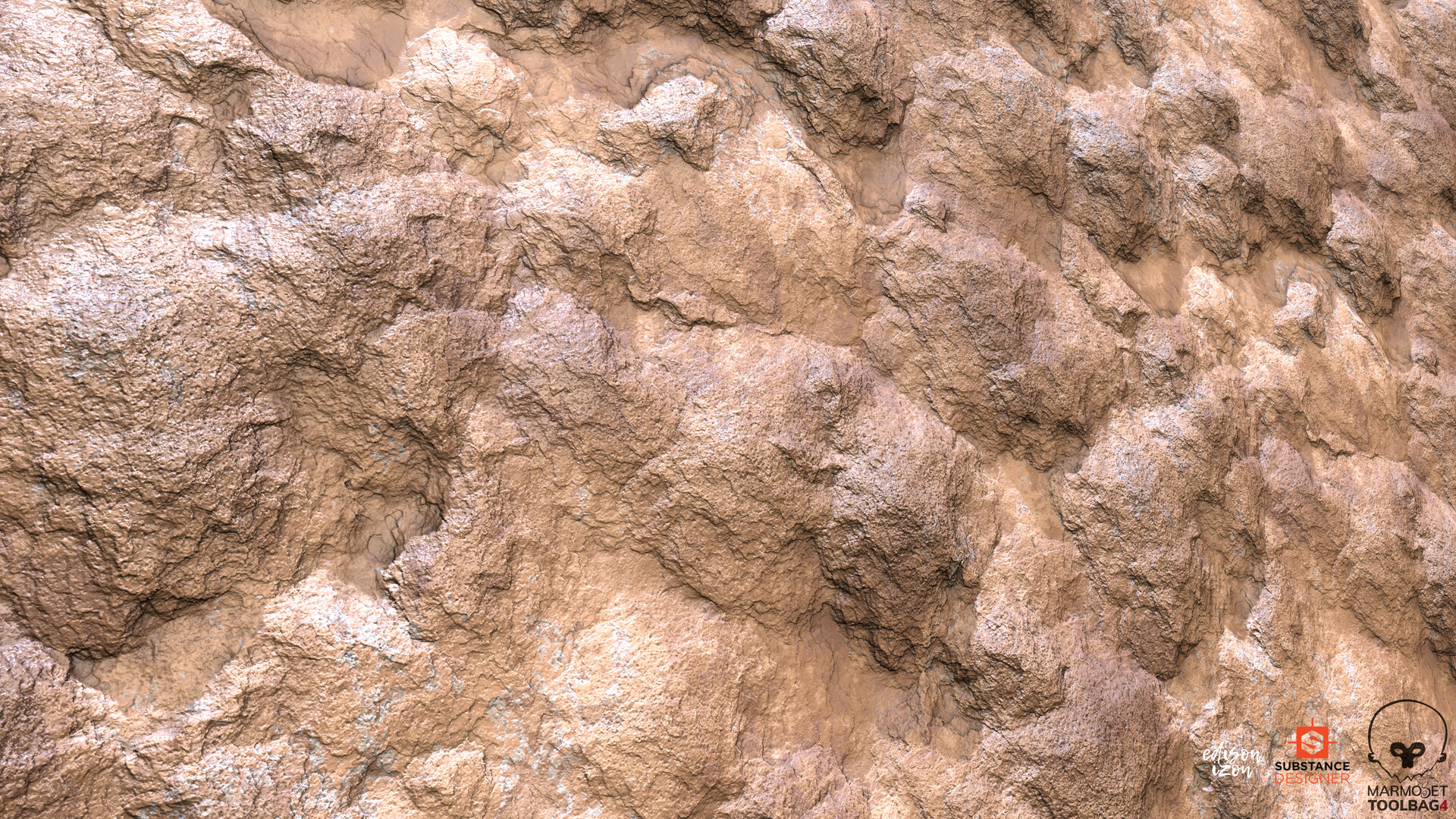 ArtStation - Rock Face Material