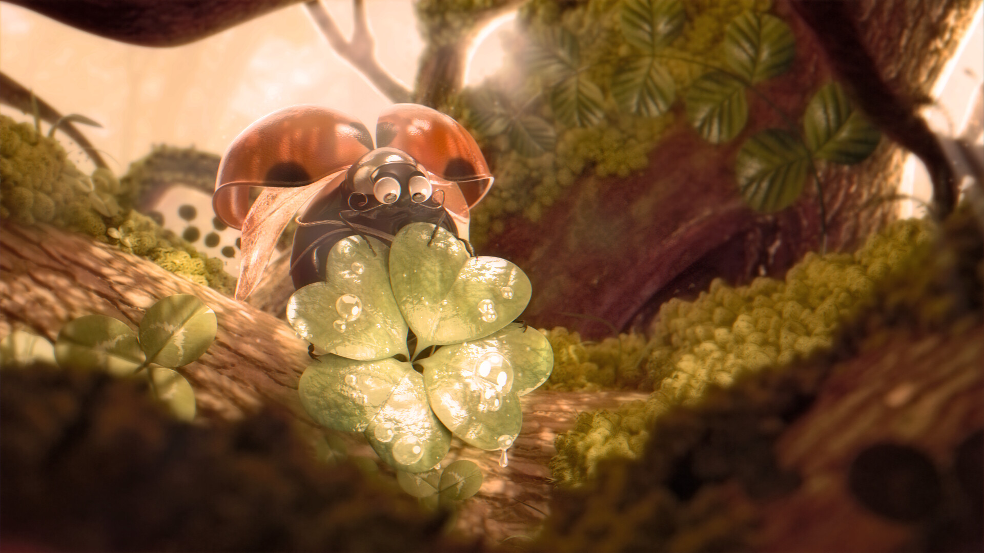 ArtStation - Microcosmos - Ladybug