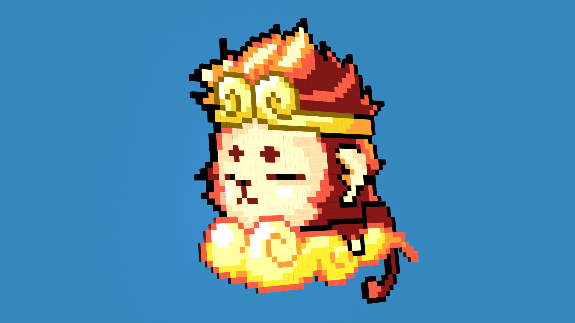 ArtStation - Wukong Pixel Art