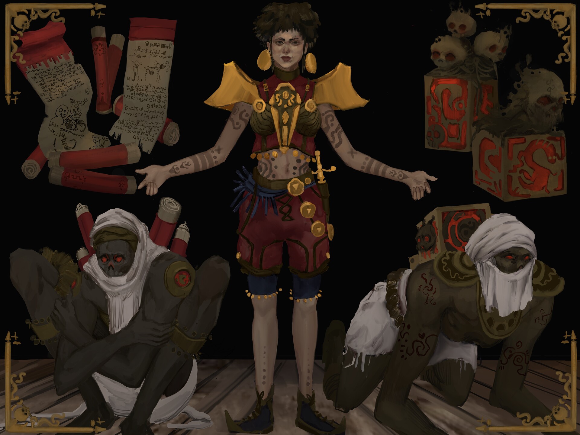 ArtStation - Enslaved Spirits