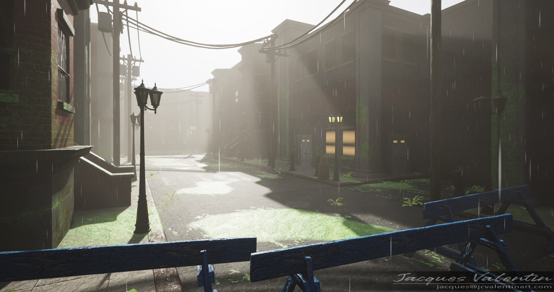 ArtStation - Post-Apocalyptic City