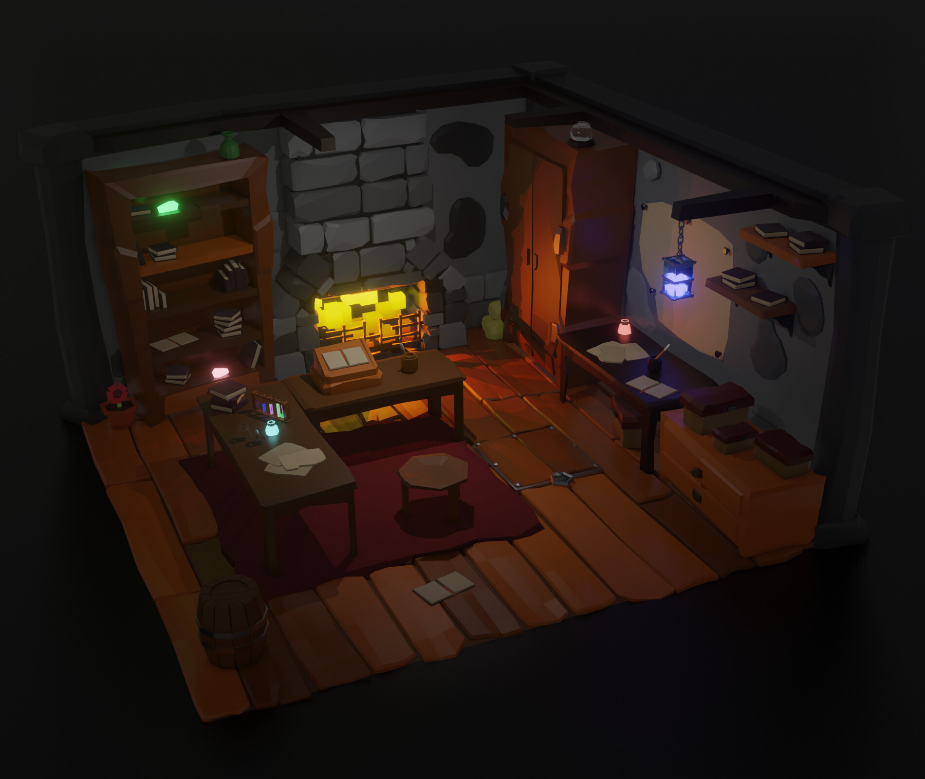 ArtStation - Medieval Office
