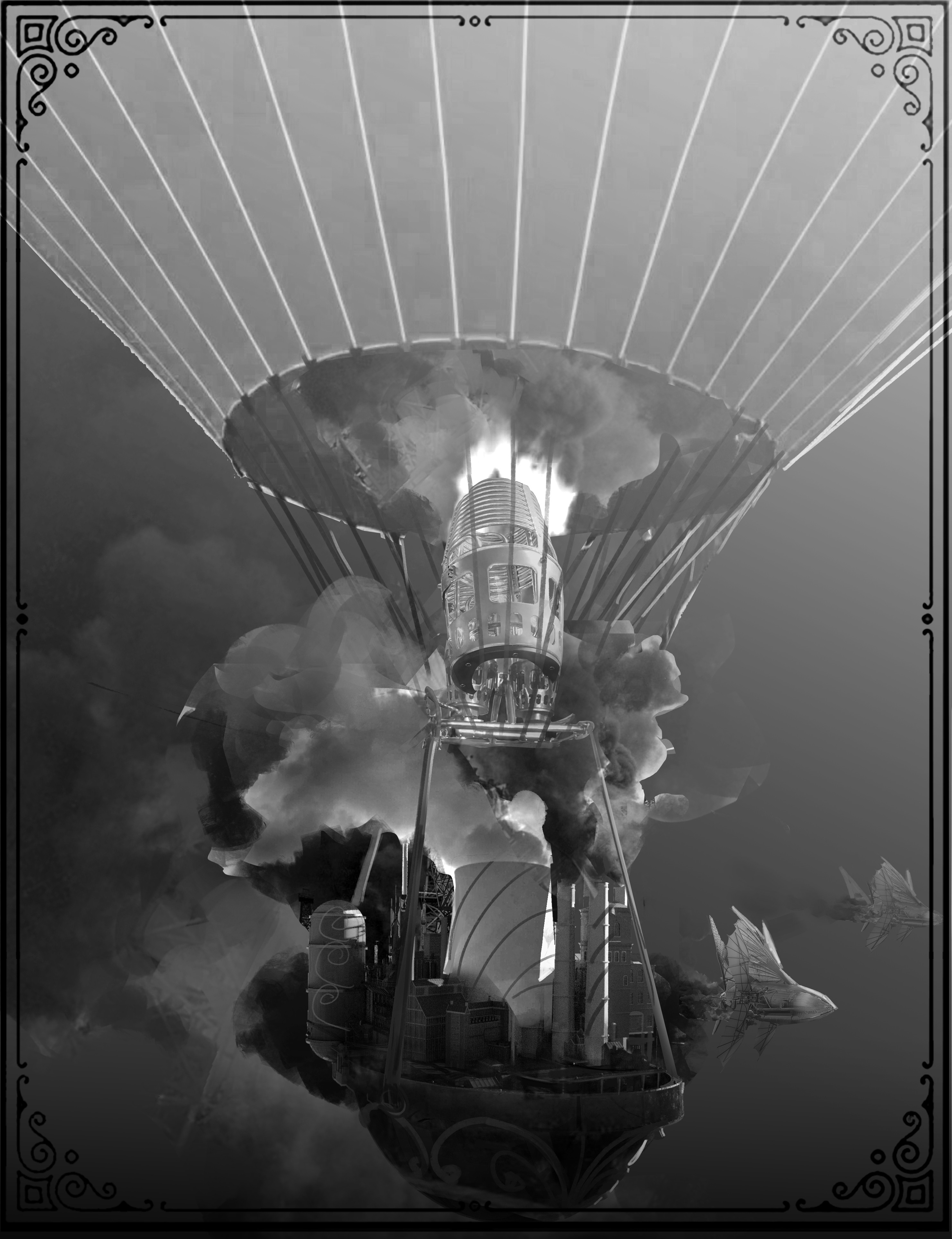 Steampunk Flying Vehicles