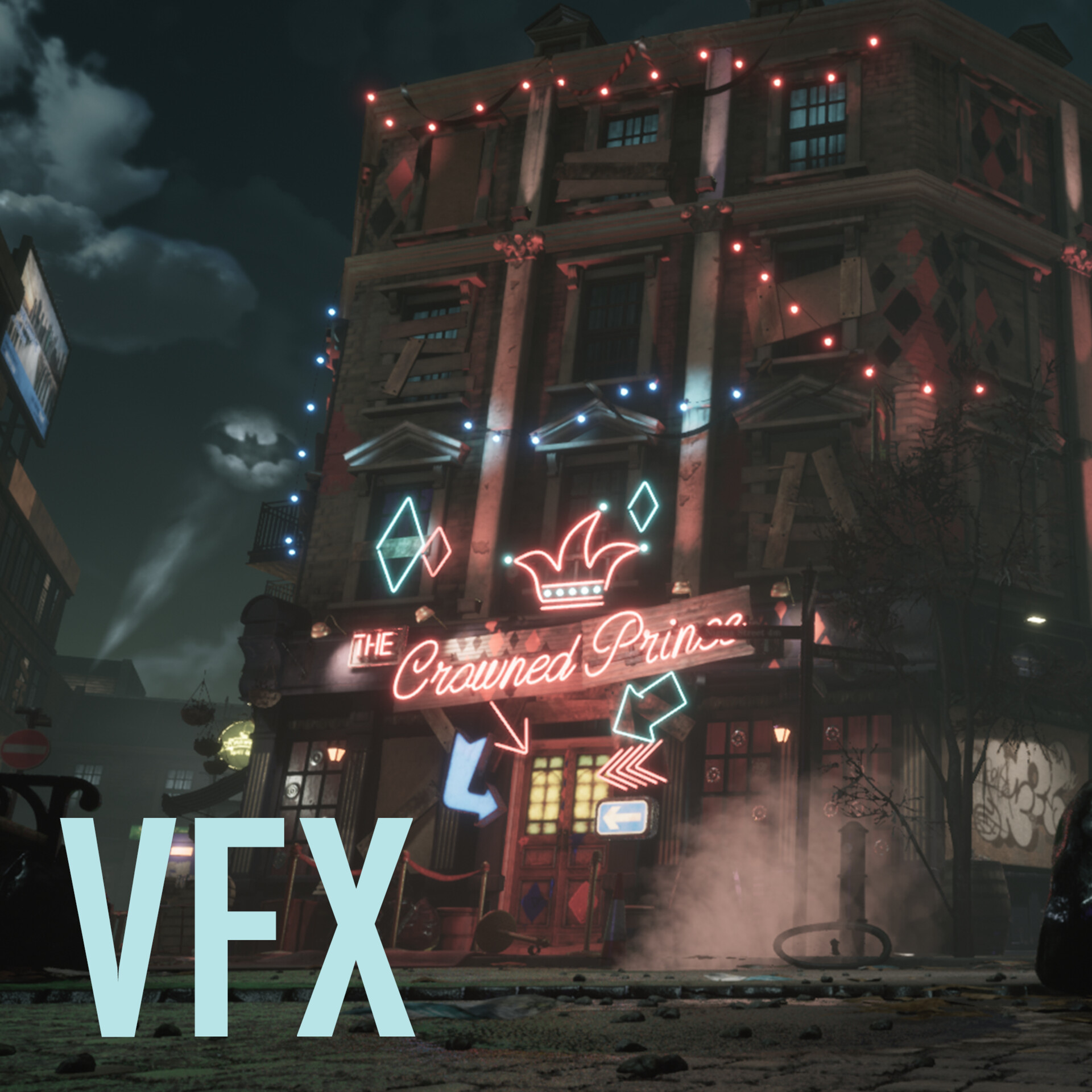 ArtStation - Batman in London - VFX