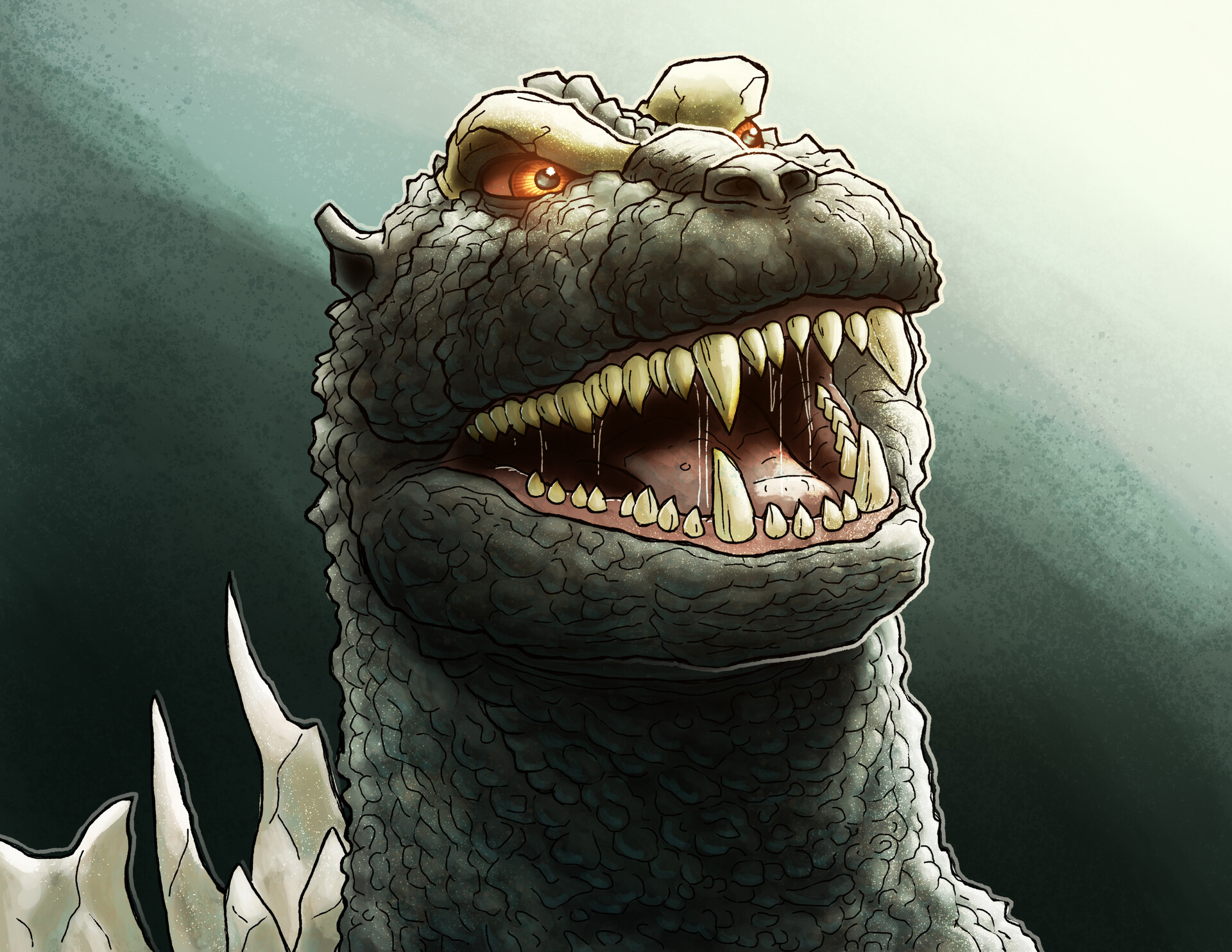 ArtStation - GODZILLA!