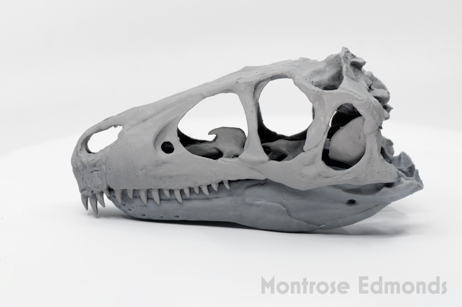 Montrose Edmonds - Utahraptor: Scan, Sculpt, and 3D Print Project