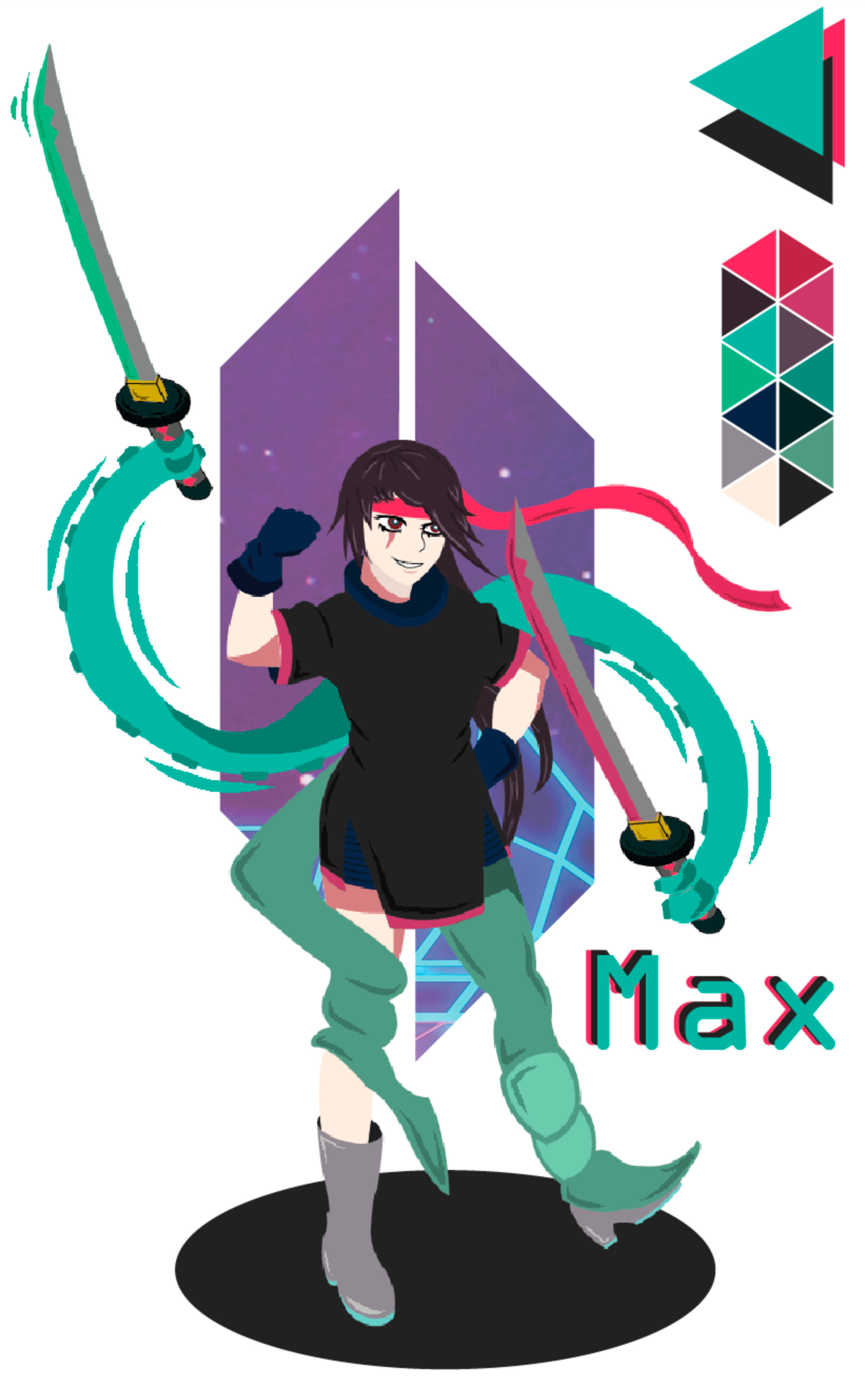 ArtStation - Character design - Squid girl