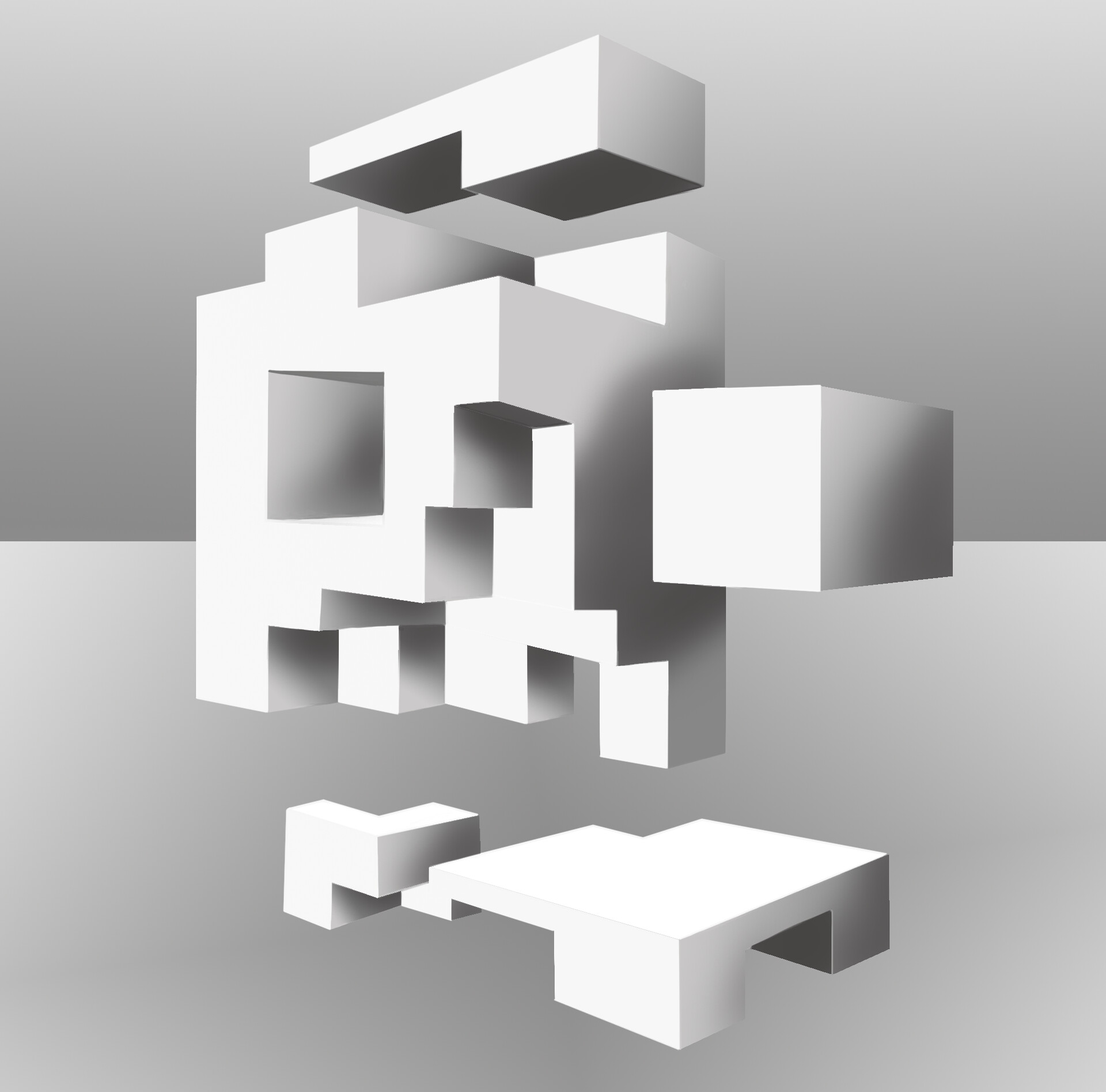 ArtStation - Geometry Figures Study