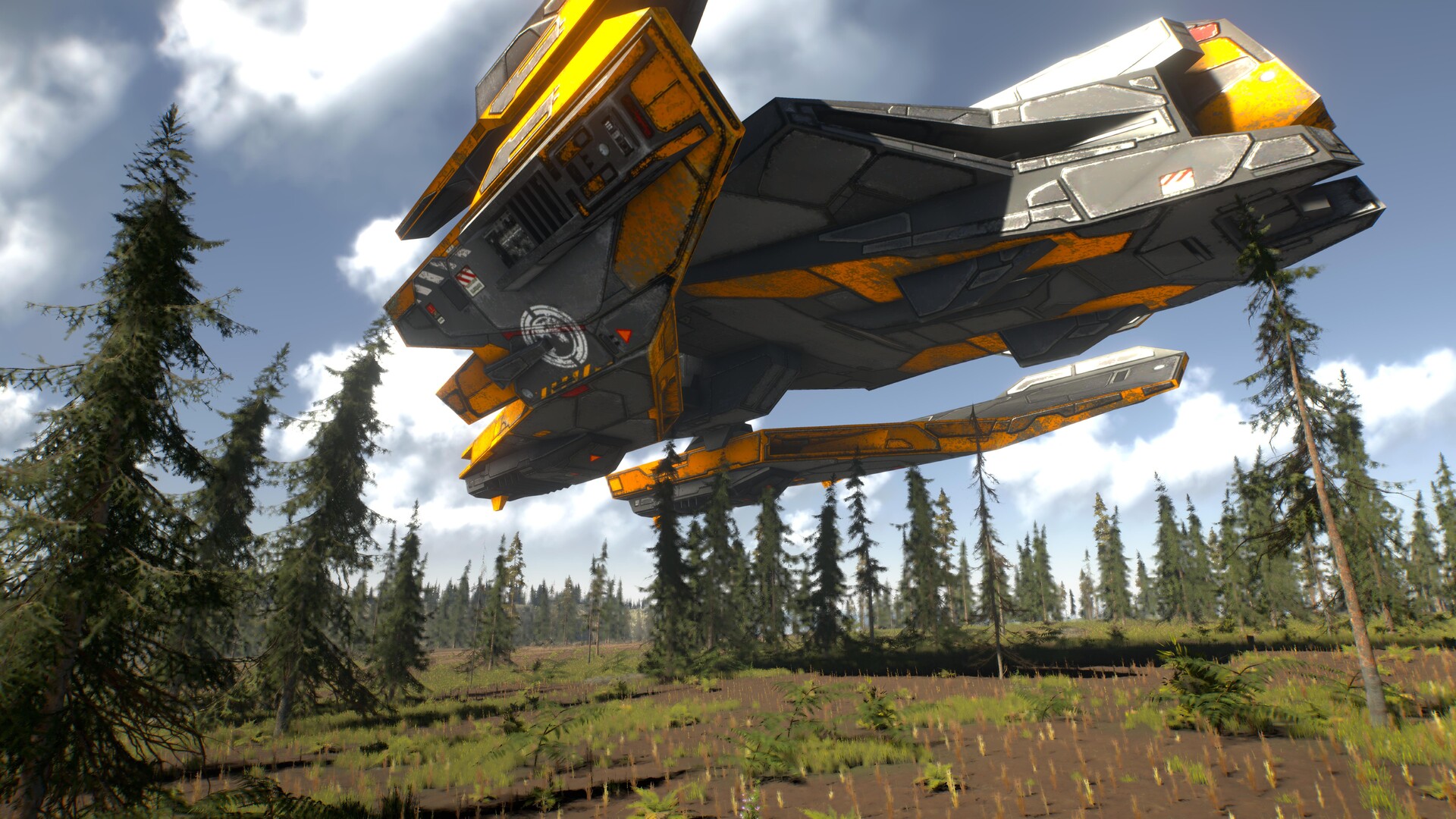 ArtStation - Space Fighter Scene Test