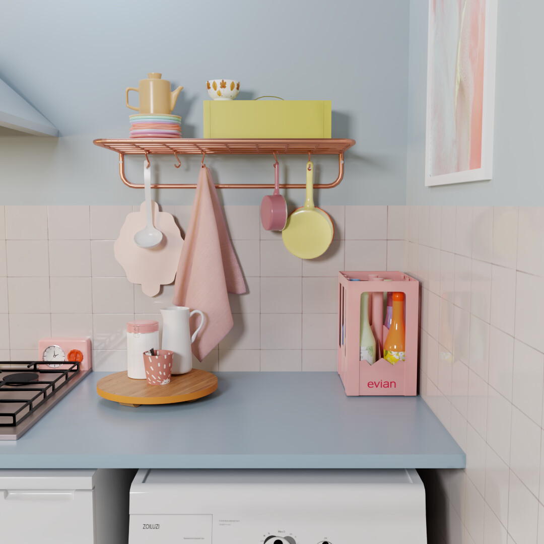 ArtStation - Aesthetic kitchen, Aliena Purrow