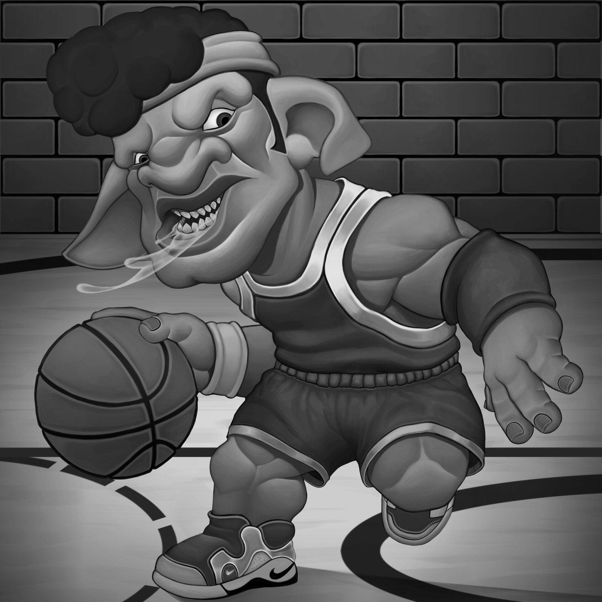 DAN Santos - basketball goblin player.