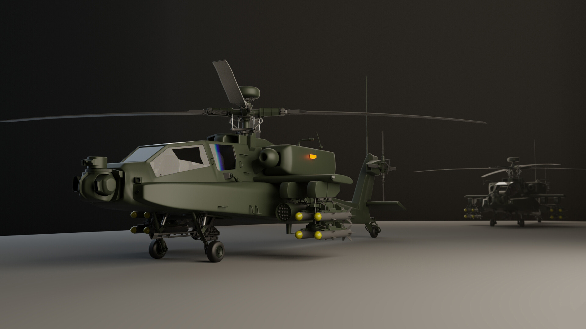 ArtStation - AH 64-Apache
