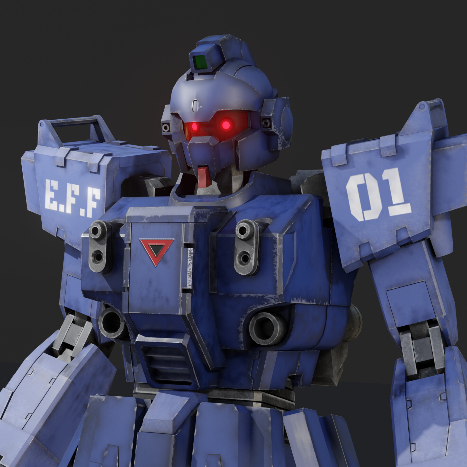 ArtStation - Blue Destiny 01, kazumi matsumoto
