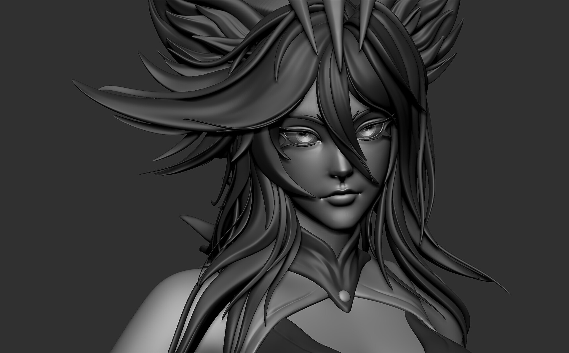 Diep Duong Van - Ahri Ruined fanart