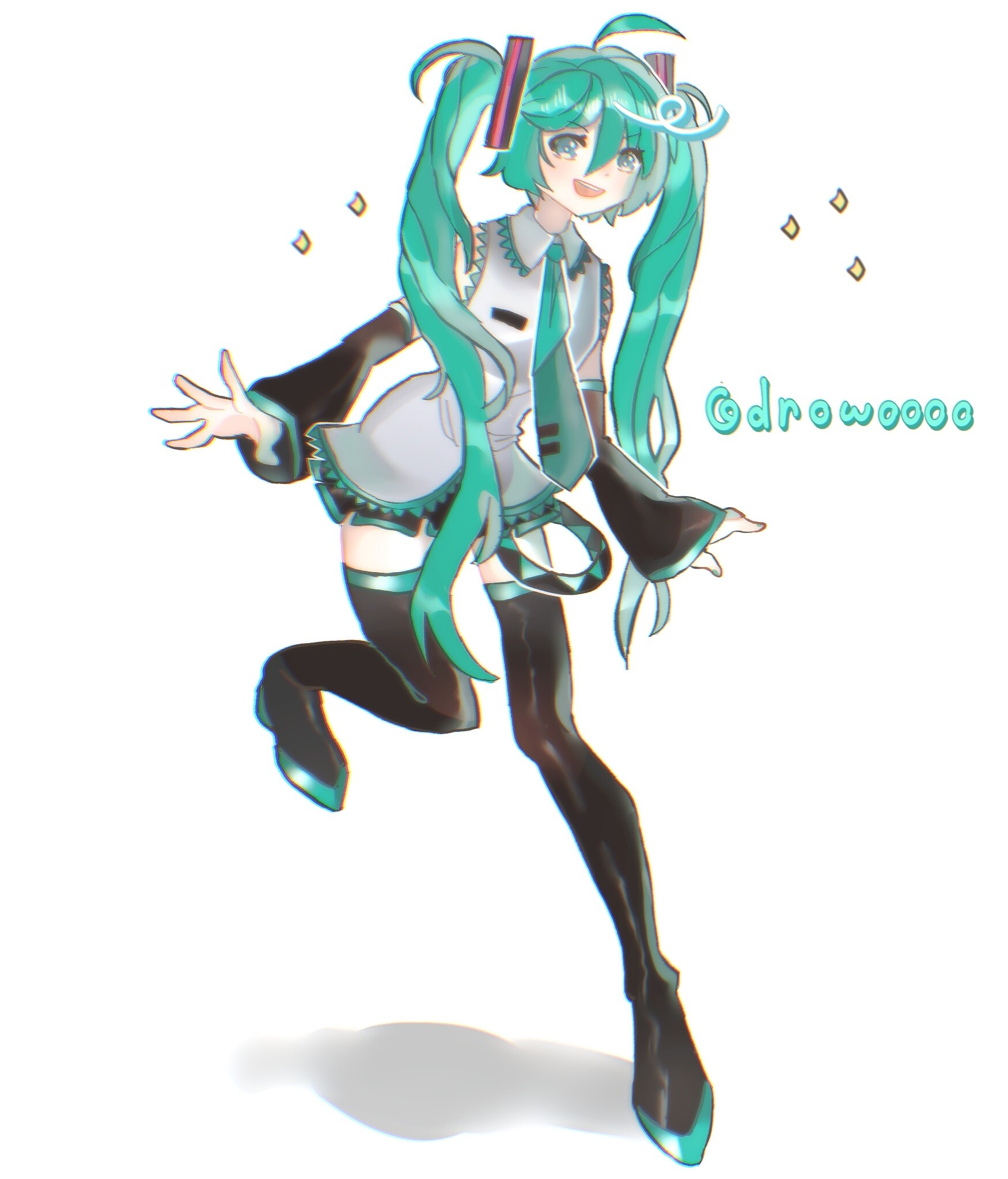 ArtStation - old miku fanart