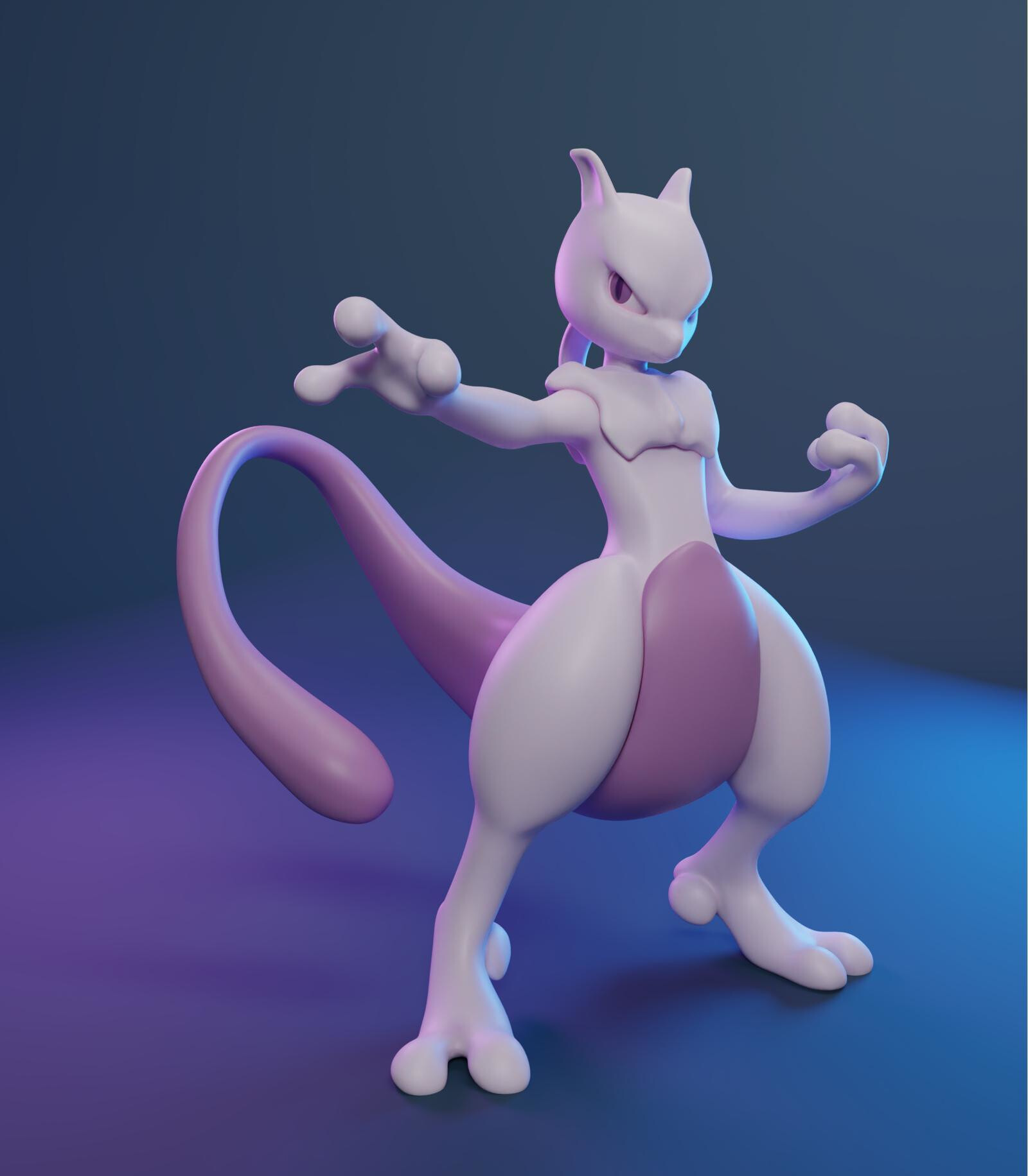 ArtStation - Mewtwo