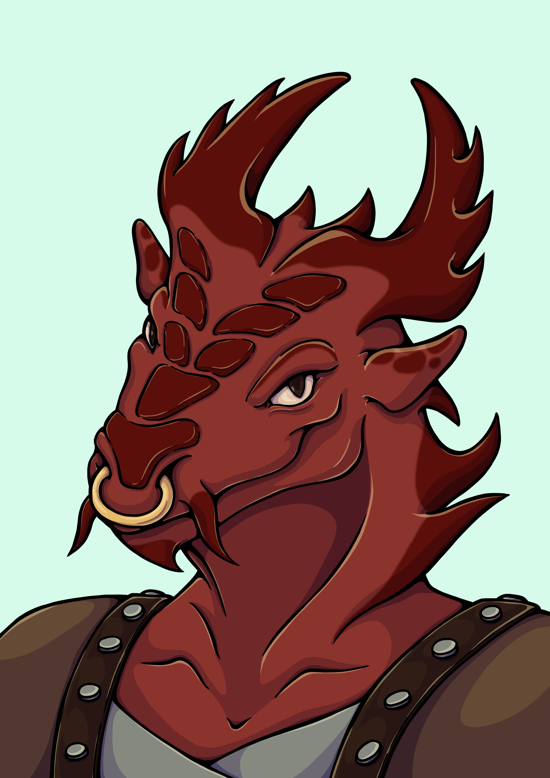 ArtStation - DnD character portraits