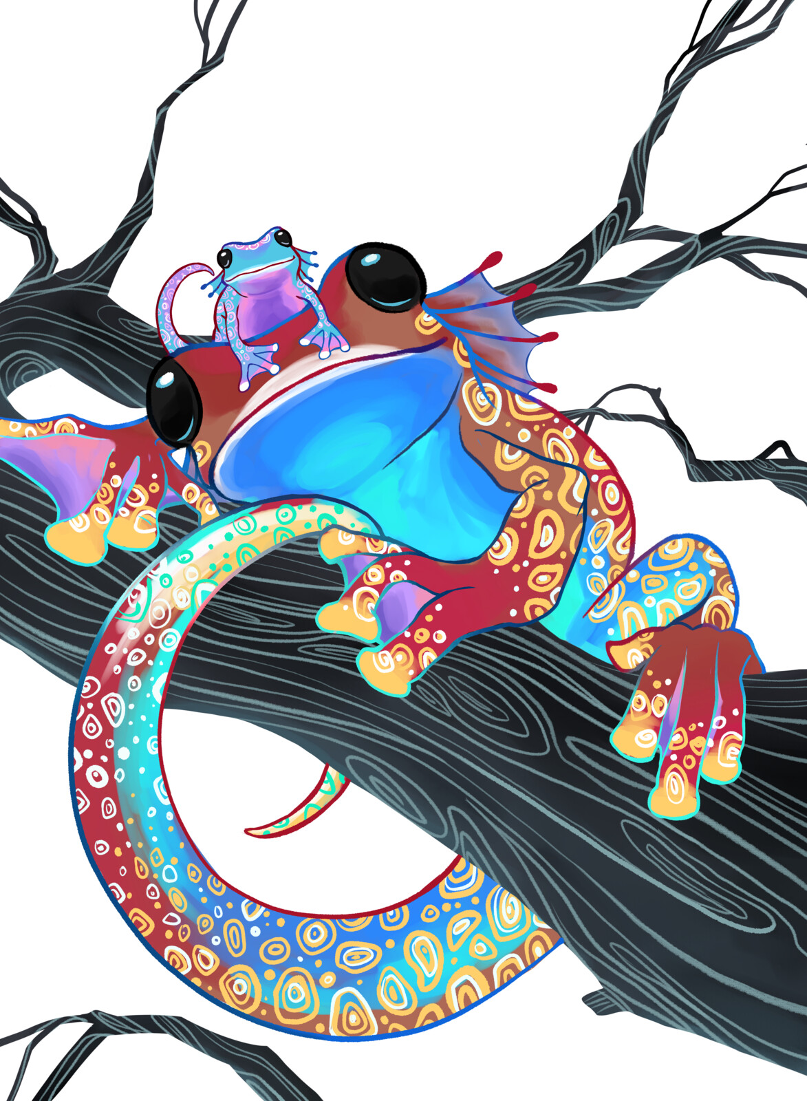 Illusio - [MTG] Frog Lizard - Etsy shop