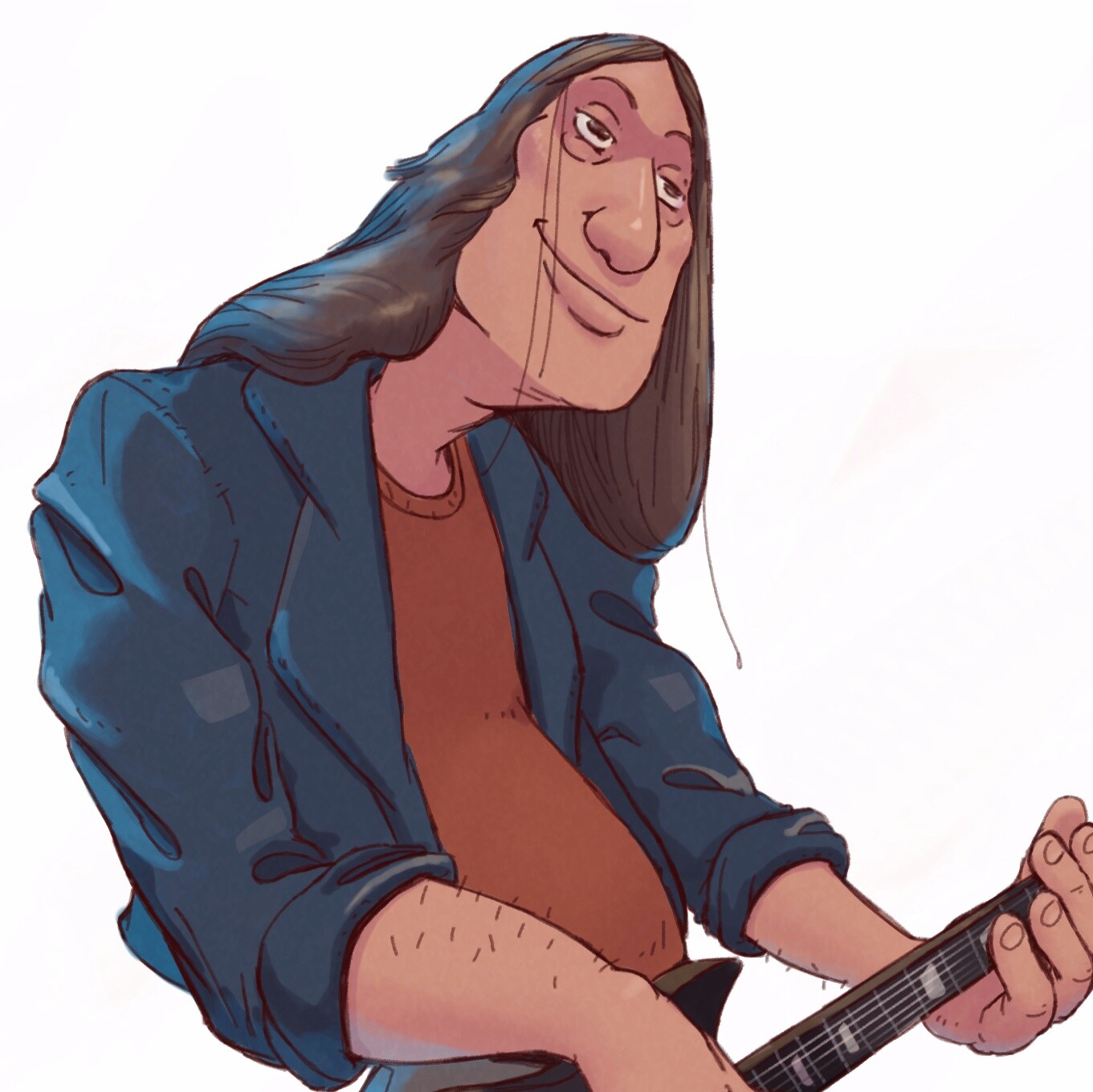 ArtStation - Guitar player character design