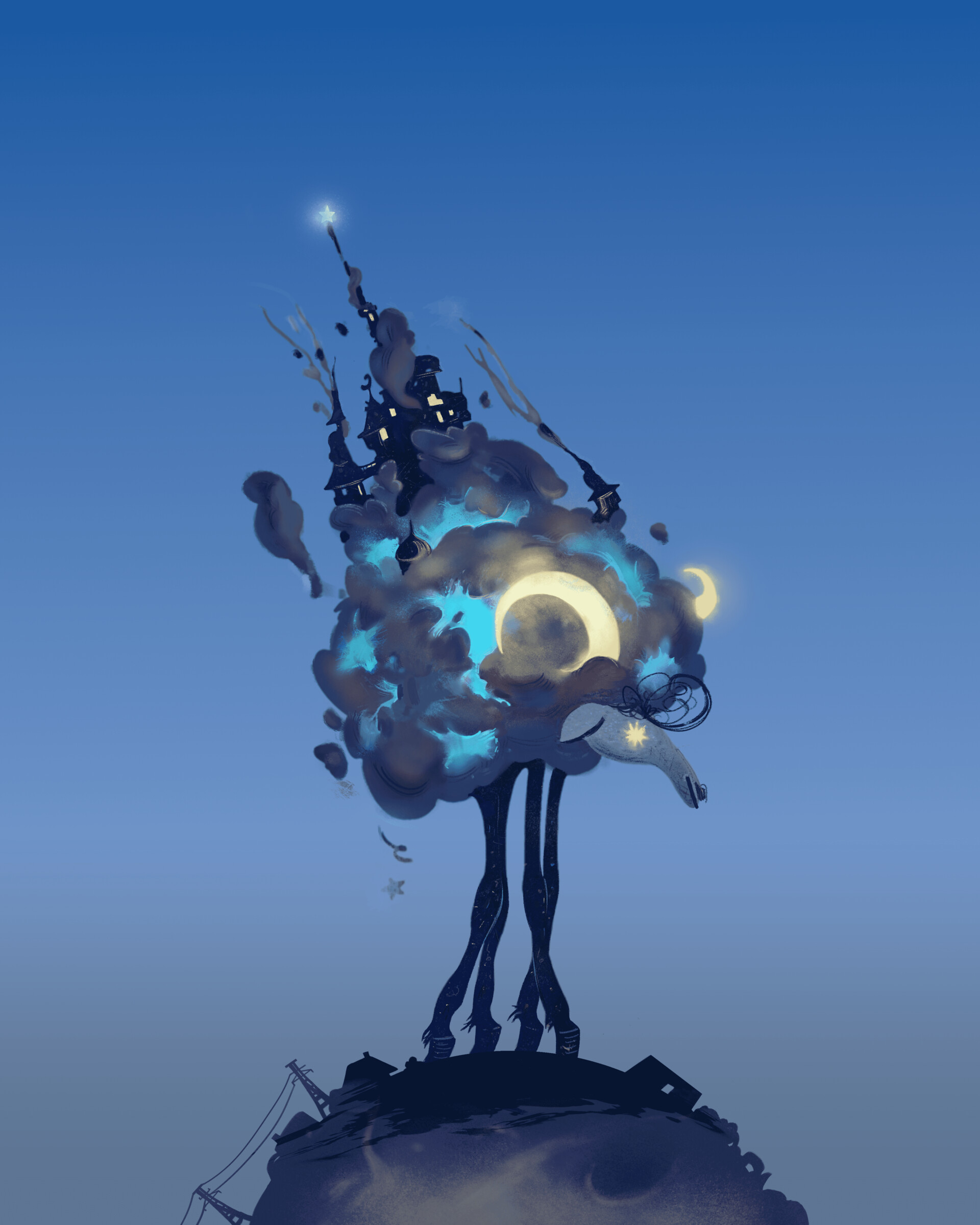 ArtStation - Night sheep!