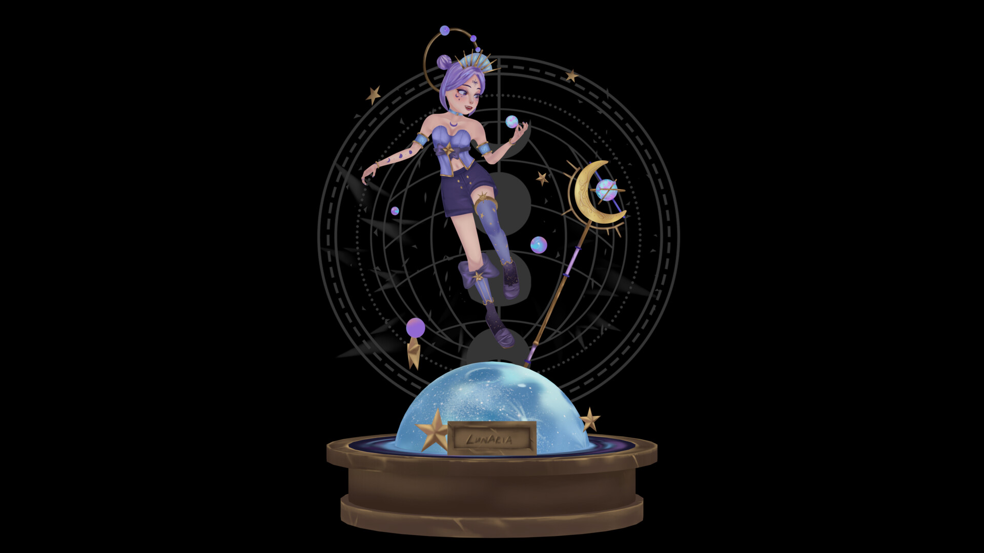 Anthea Ko - Lunaria 3D Character