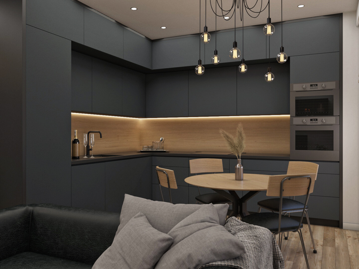 ArtStation - Bachelor Pad Kitchen