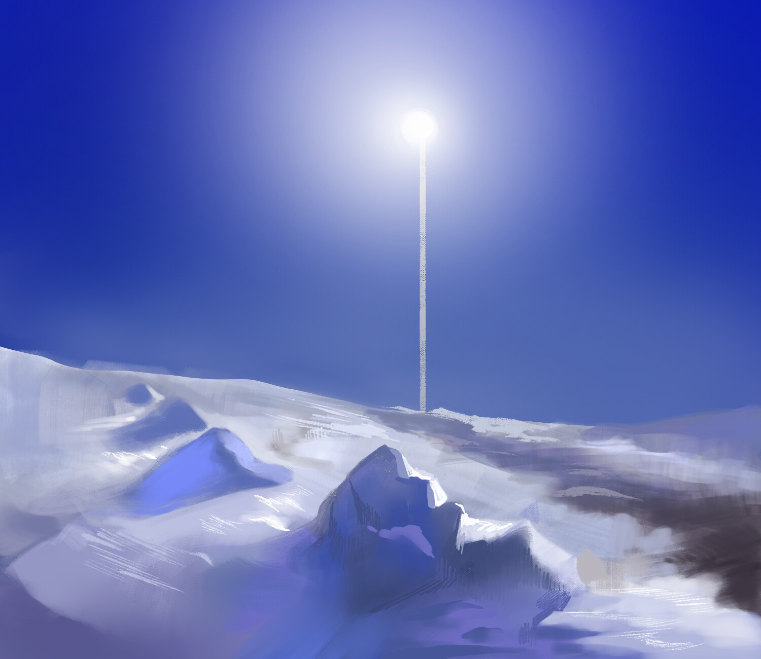 ArtStation - A very cold evening