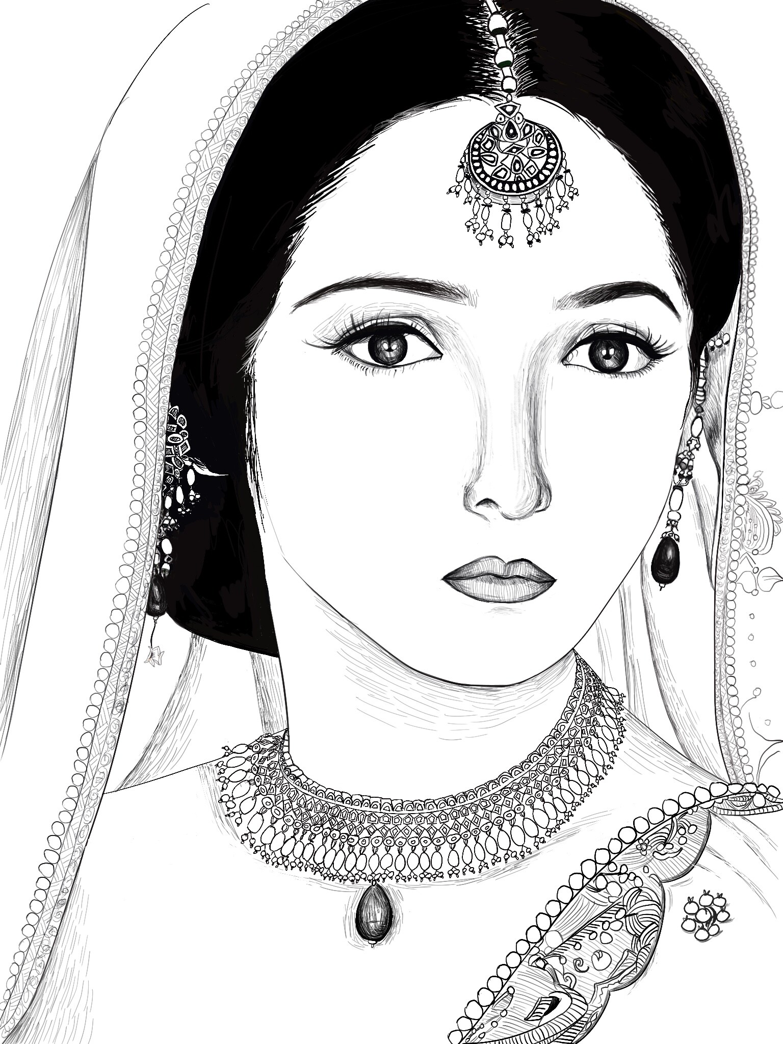 ArtStation - Solemn Lady