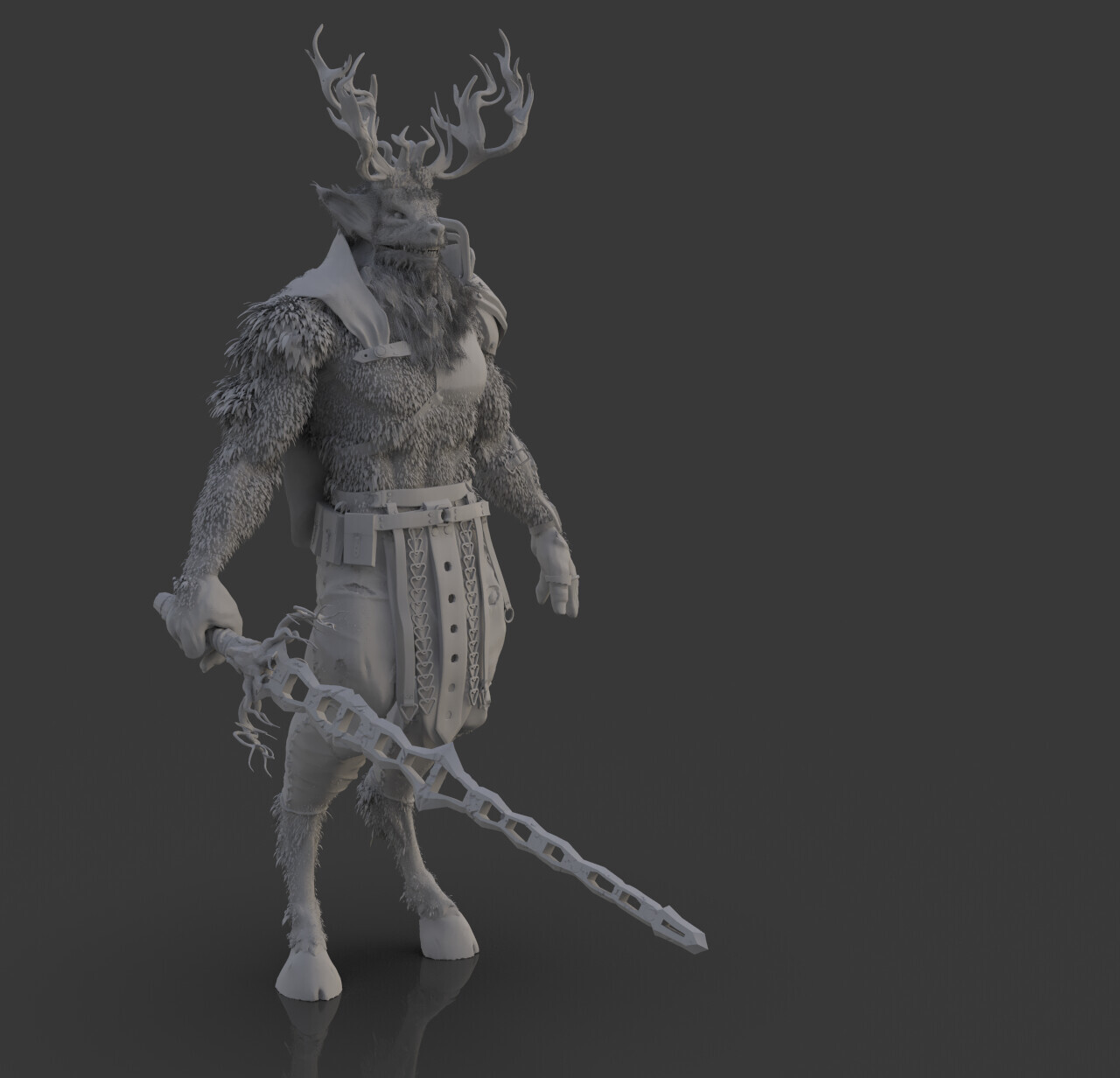 ArtStation - Deer Knight