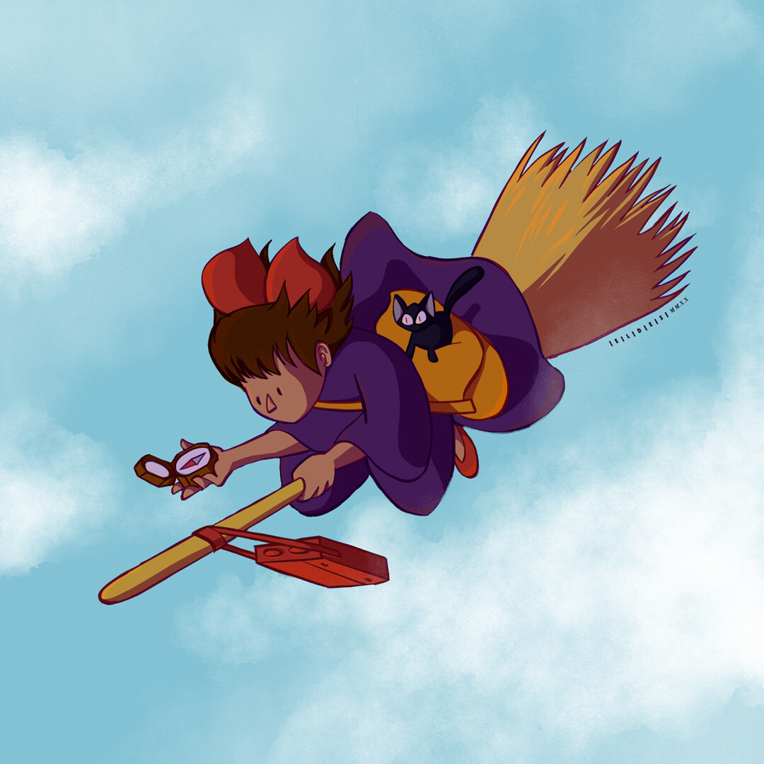 ArtStation - Kiki fan art poster