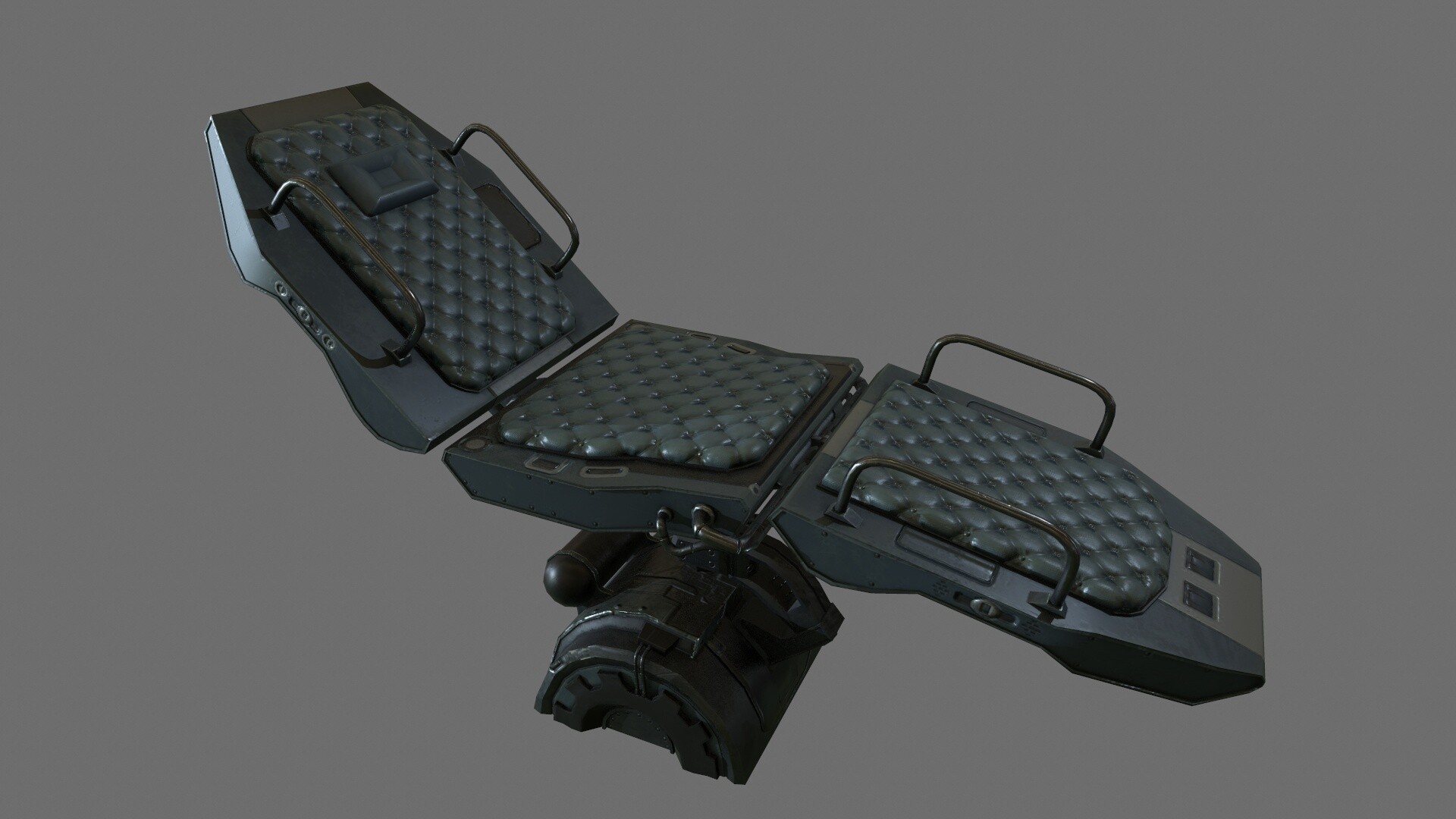 ArtStation - Sci-Fi Experimental Bed