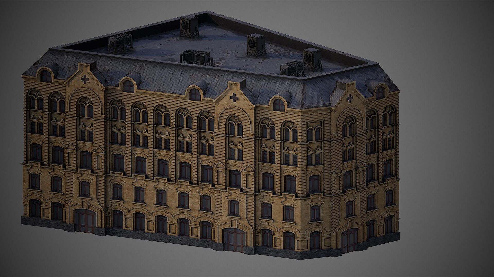 ArtStation - Moscow Building