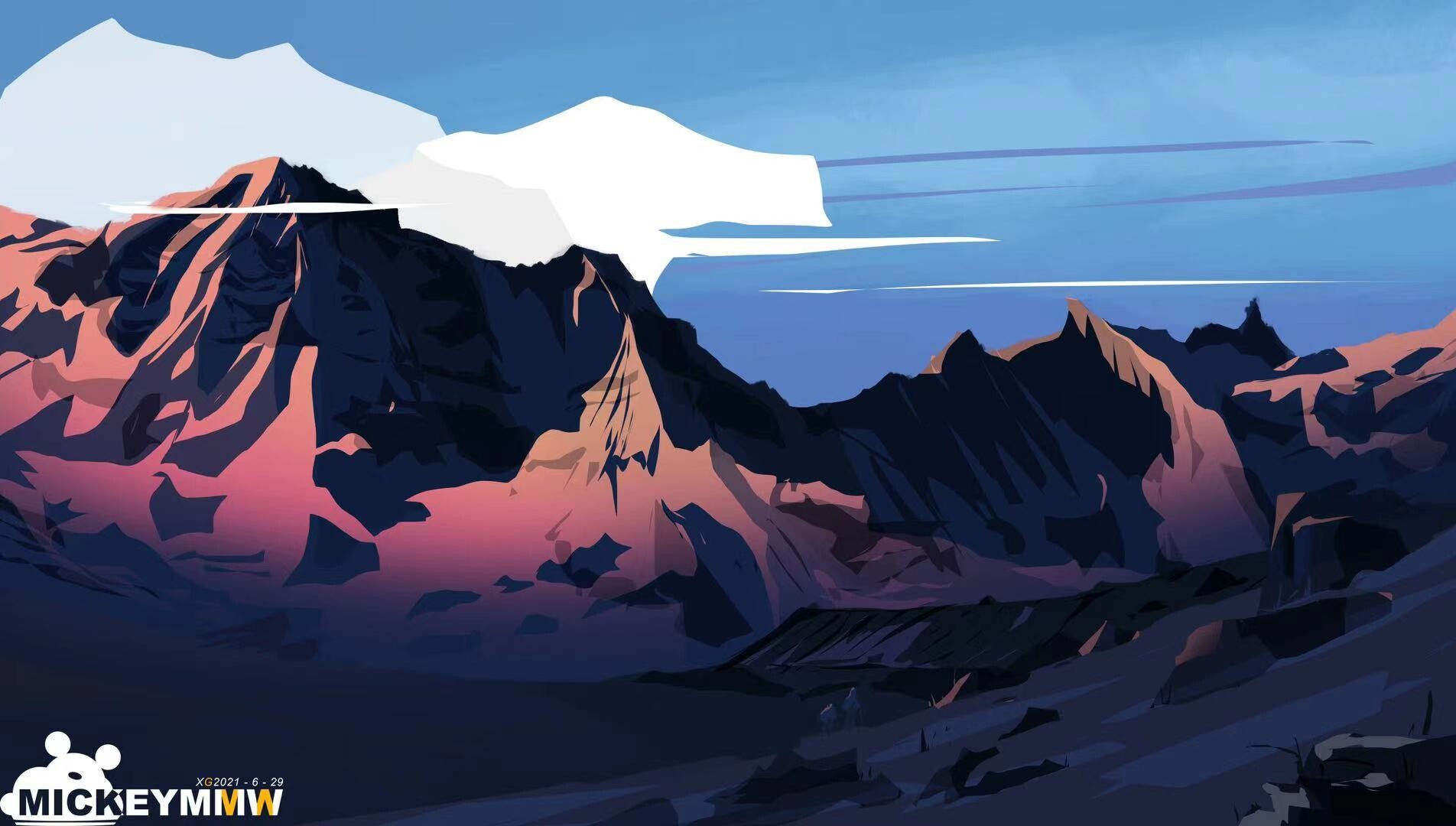 ArtStation - mountain