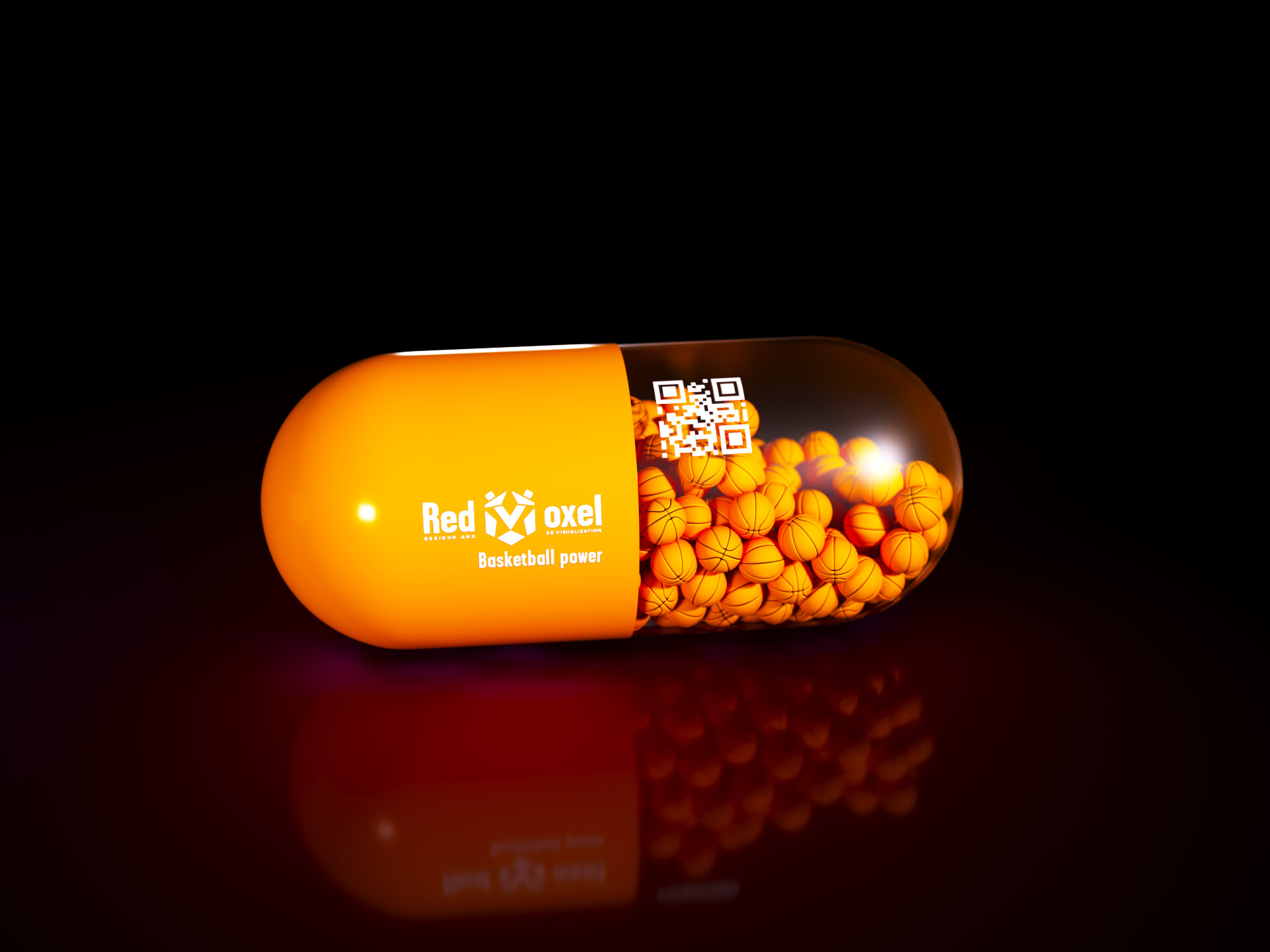 ArtStation - Basketball pill
