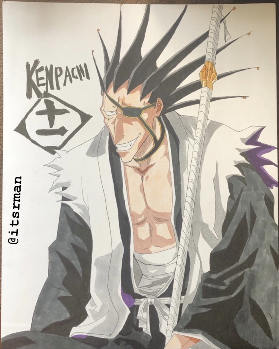 ArtStation - Kenpachi Commission