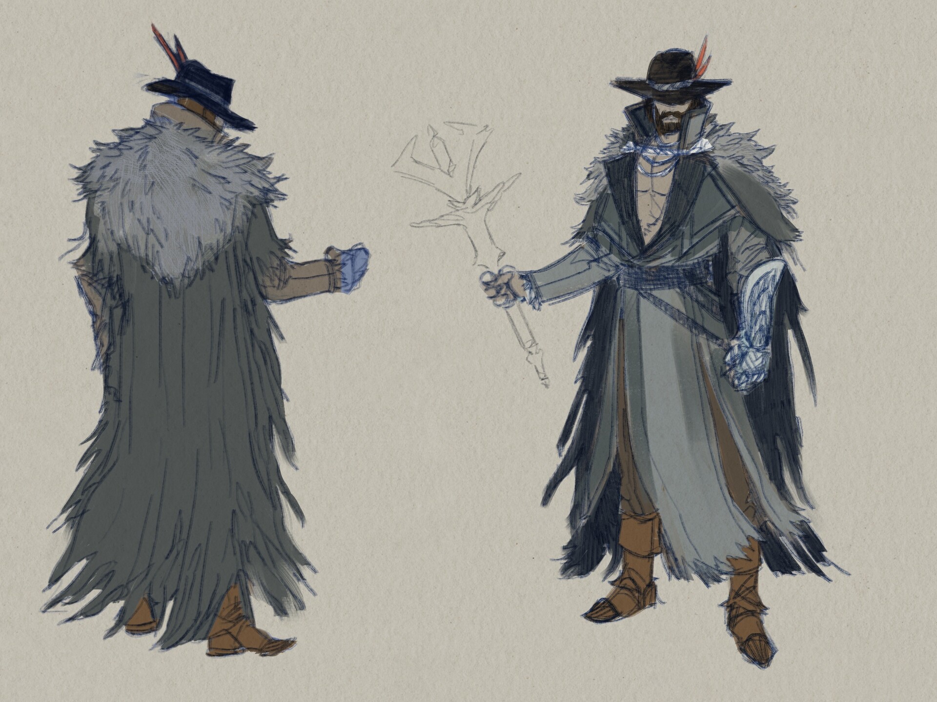 ArtStation - Bloodletter Costume Design