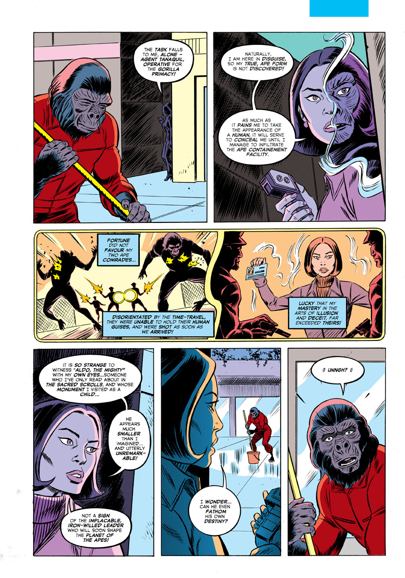 Russell M. Hossain - PLANET OF THE APES: ALDO - Part 1 - Fan Comic