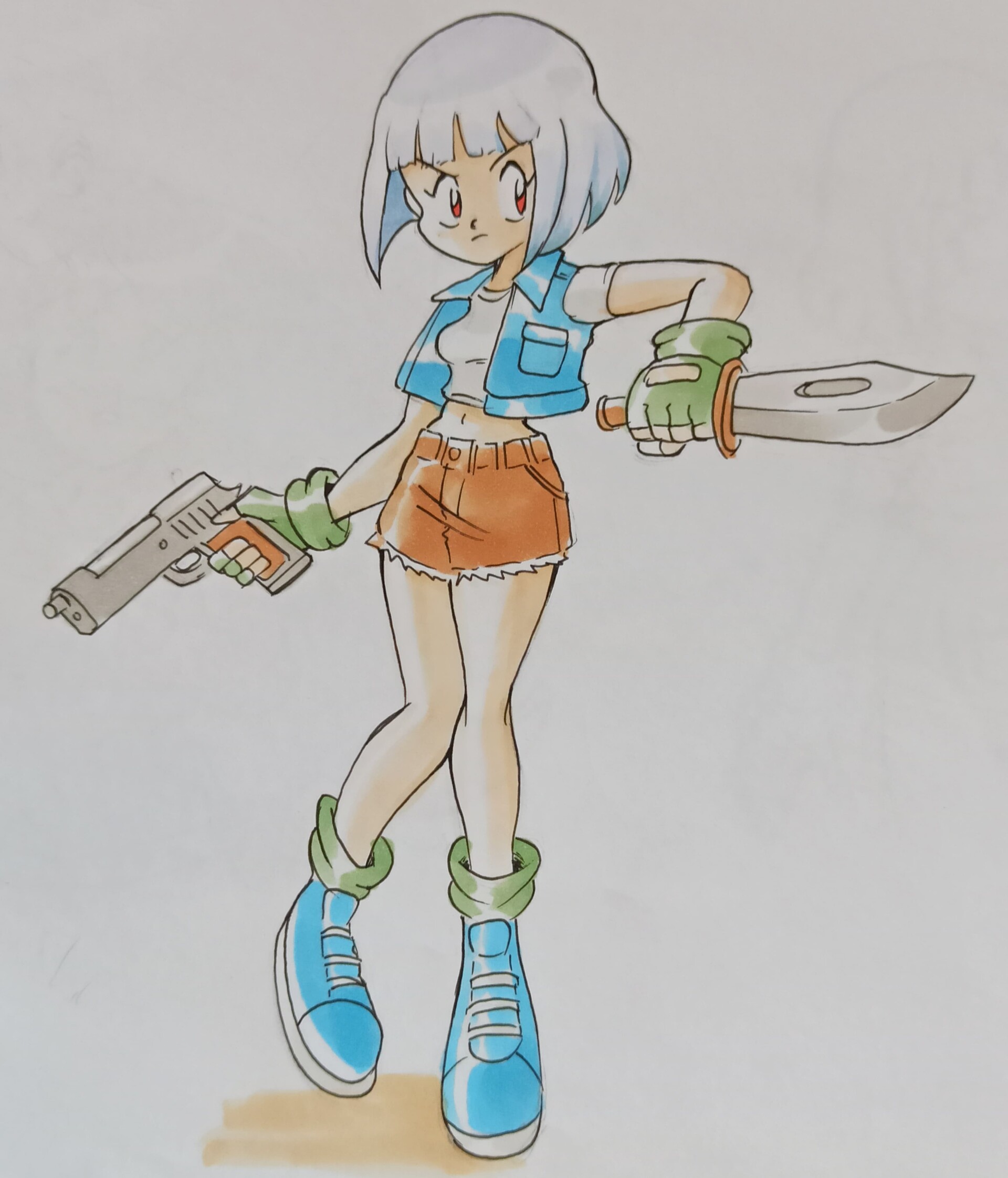 ArtStation - Silvia from Evil Tonight