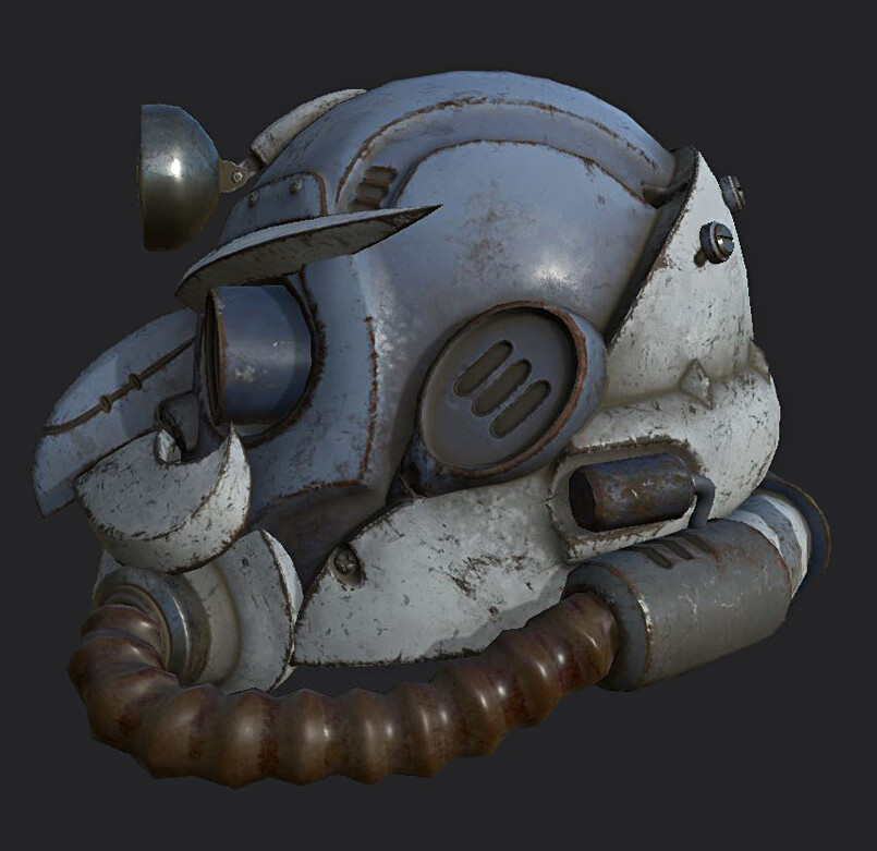 Jason Smith - Father Winter Power Armor Helmet for Fallout 76