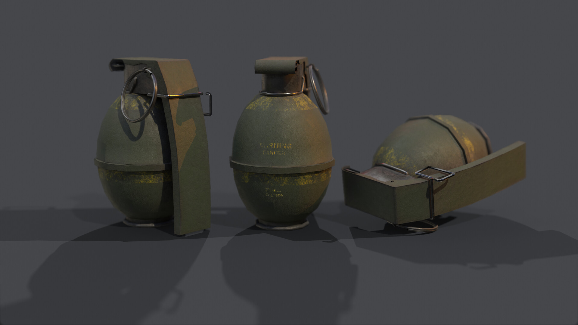 ArtStation - M26 Granade