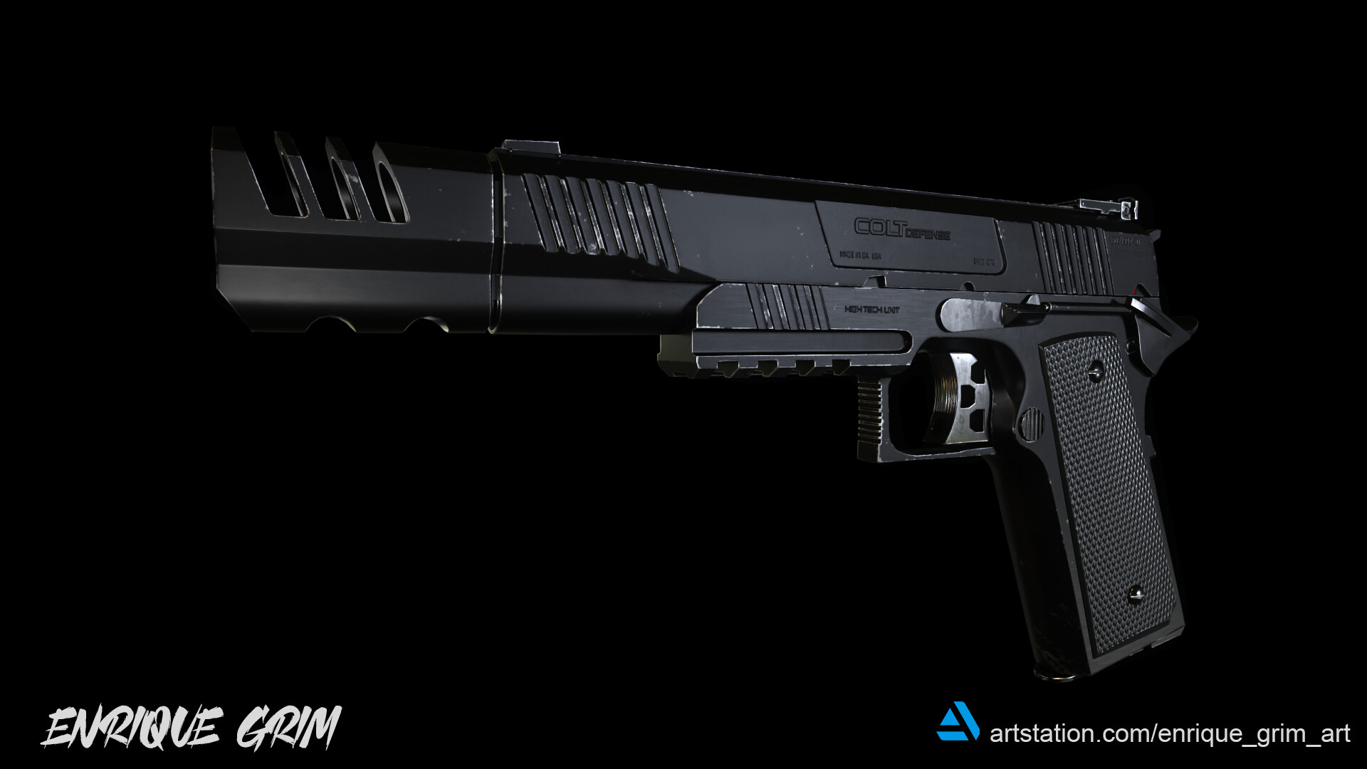 Enrique Grim - Modern Colt 1911