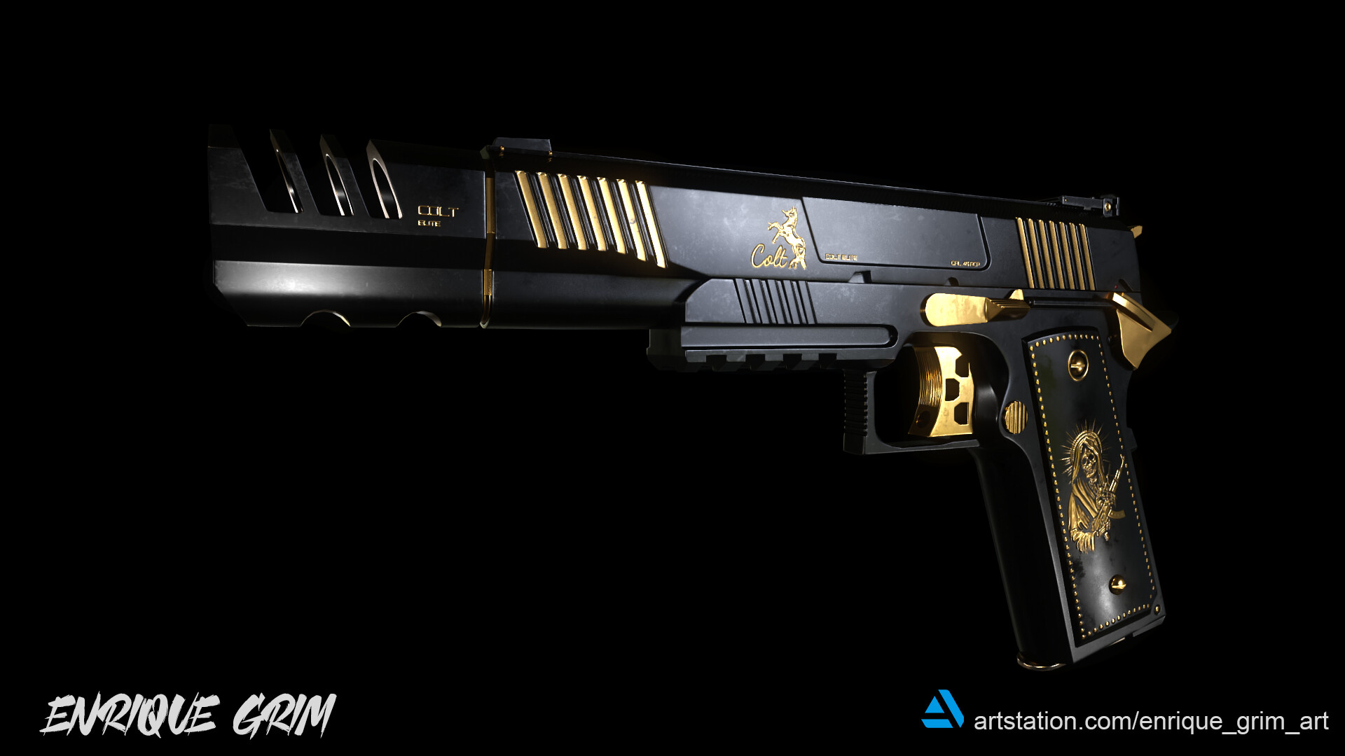 Enrique Grim - Modern Colt 1911