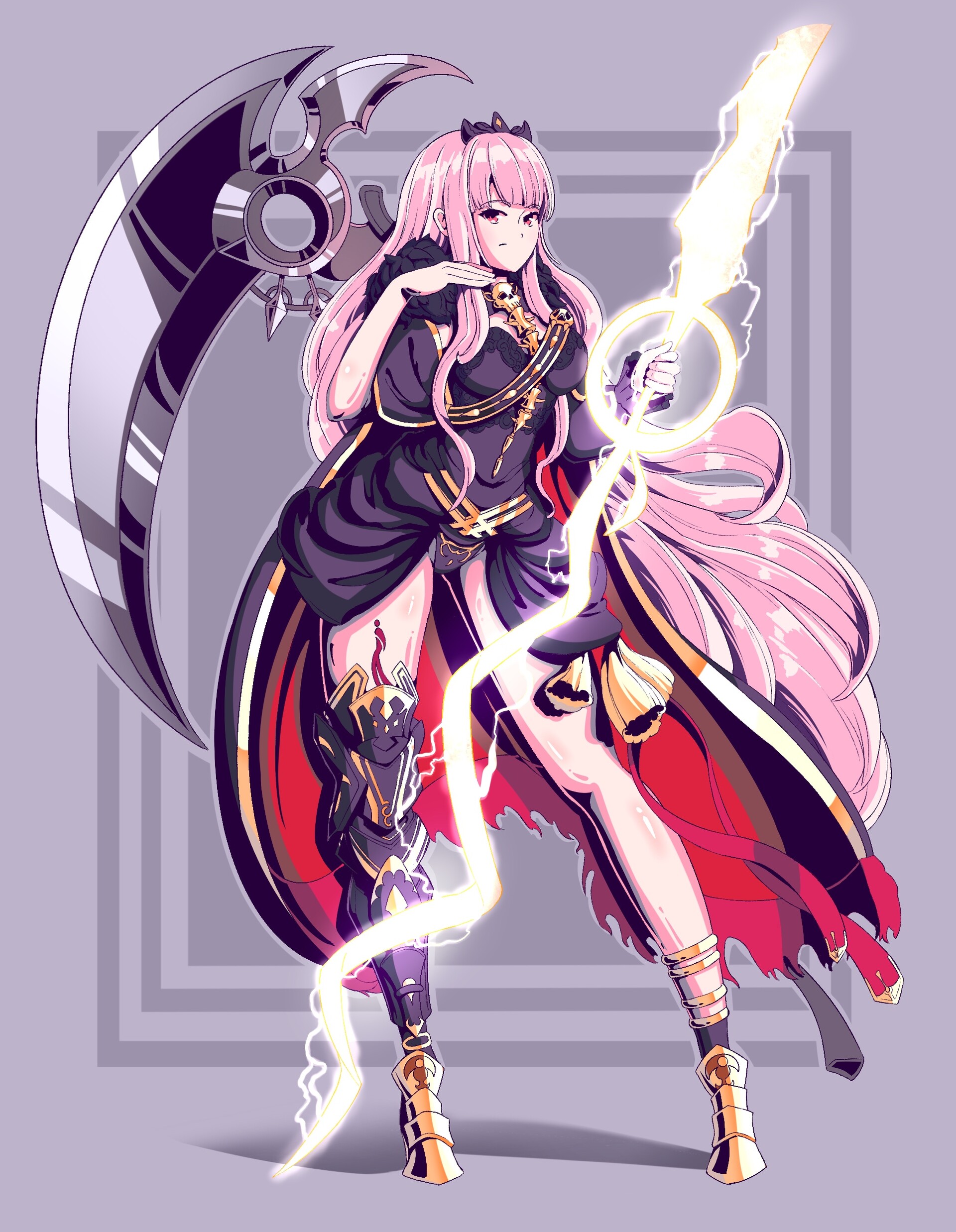 ArtStation - Calliope X Ereshkigal