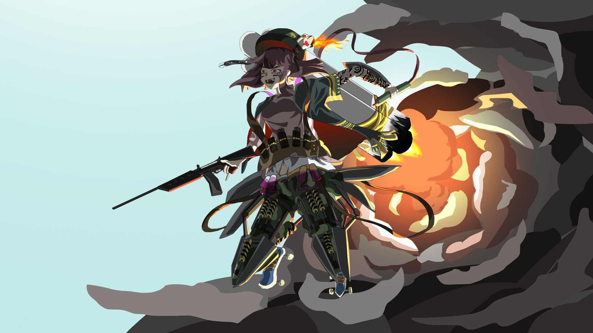 ArtStation - rocket girl