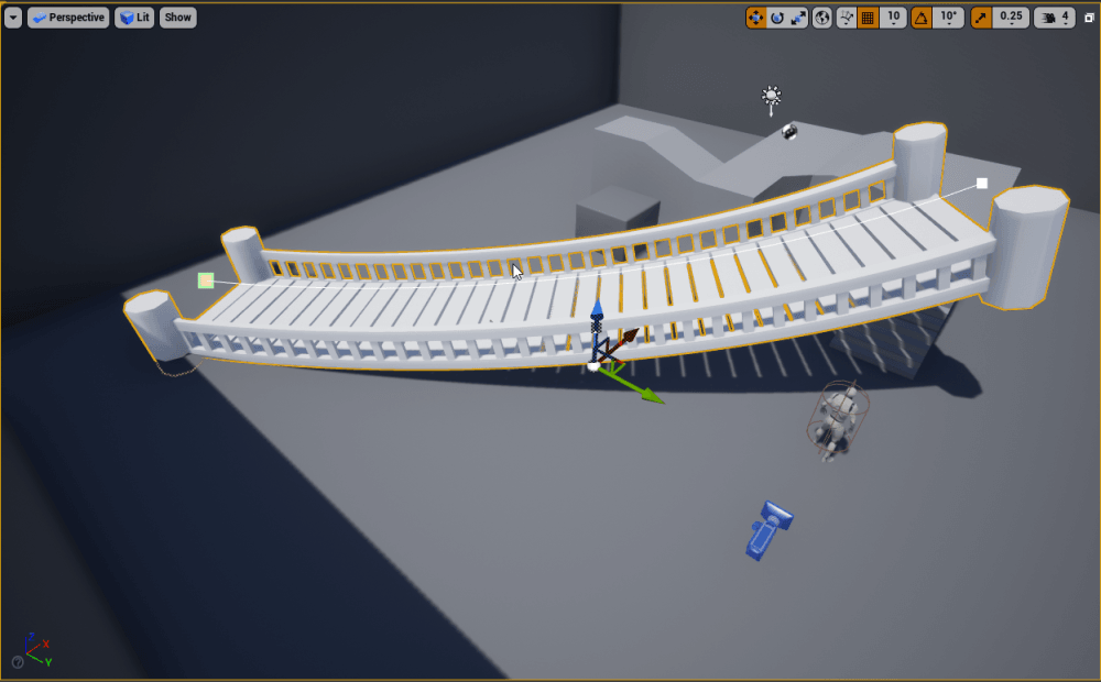 Selene Park - Houdini Modeling Basic : Procedural Bridge