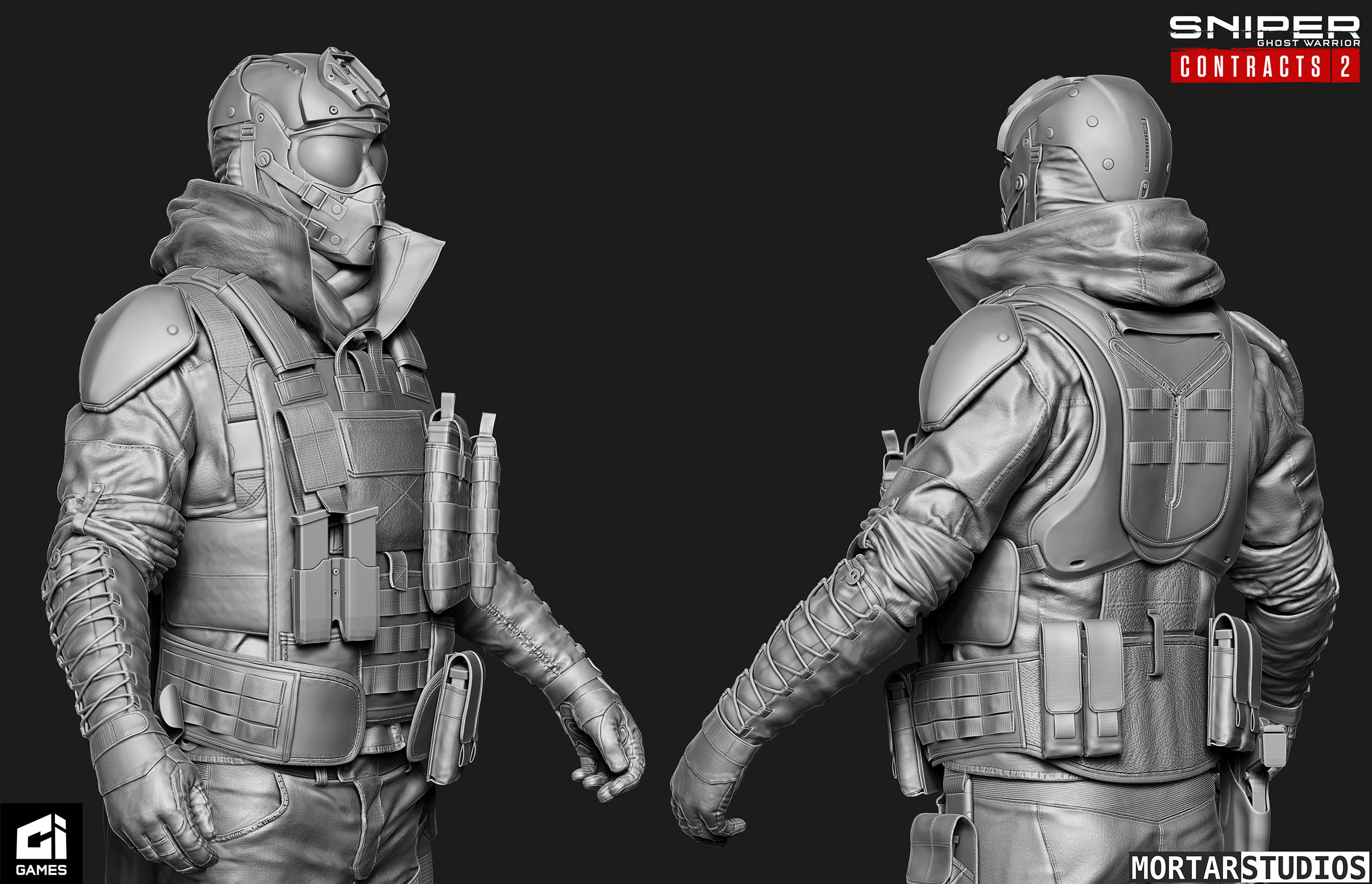 3D Character Artist - Raven - Sniper Ghost Warrior Contracts 2