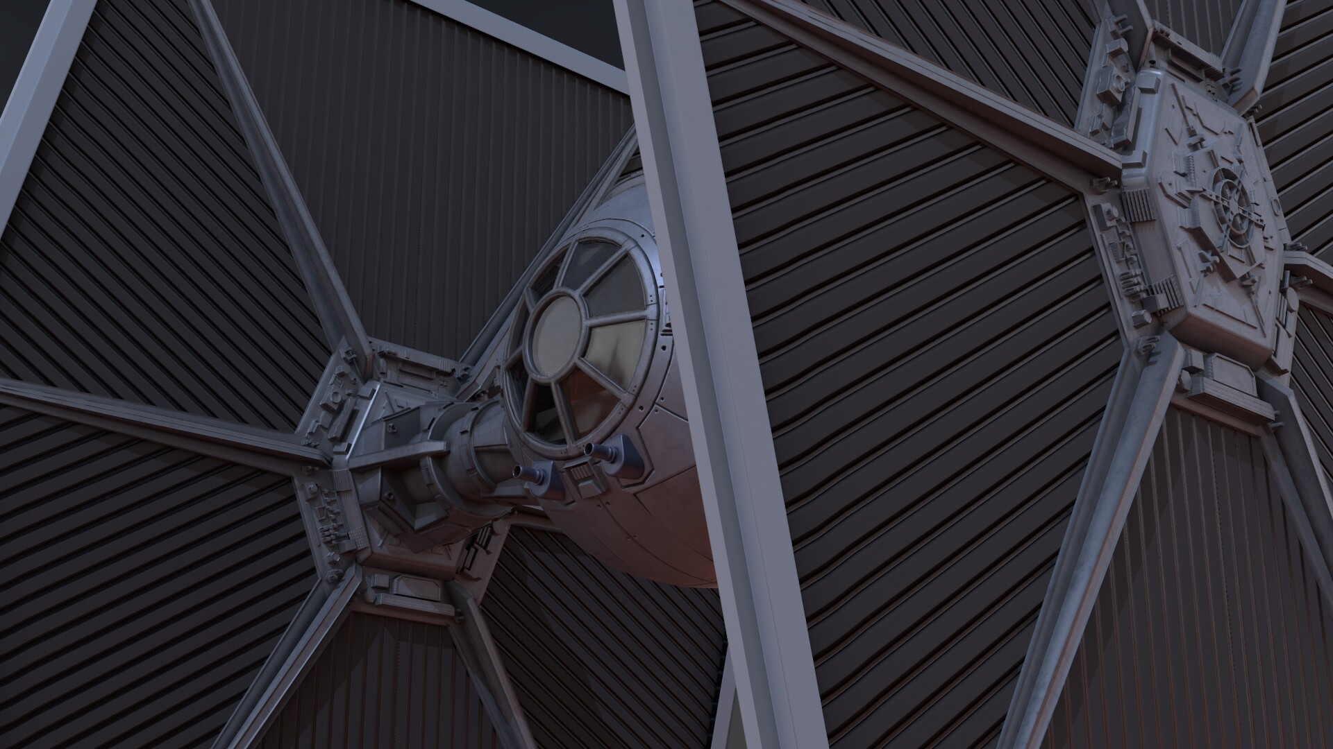 ArtStation - Tie Fighter